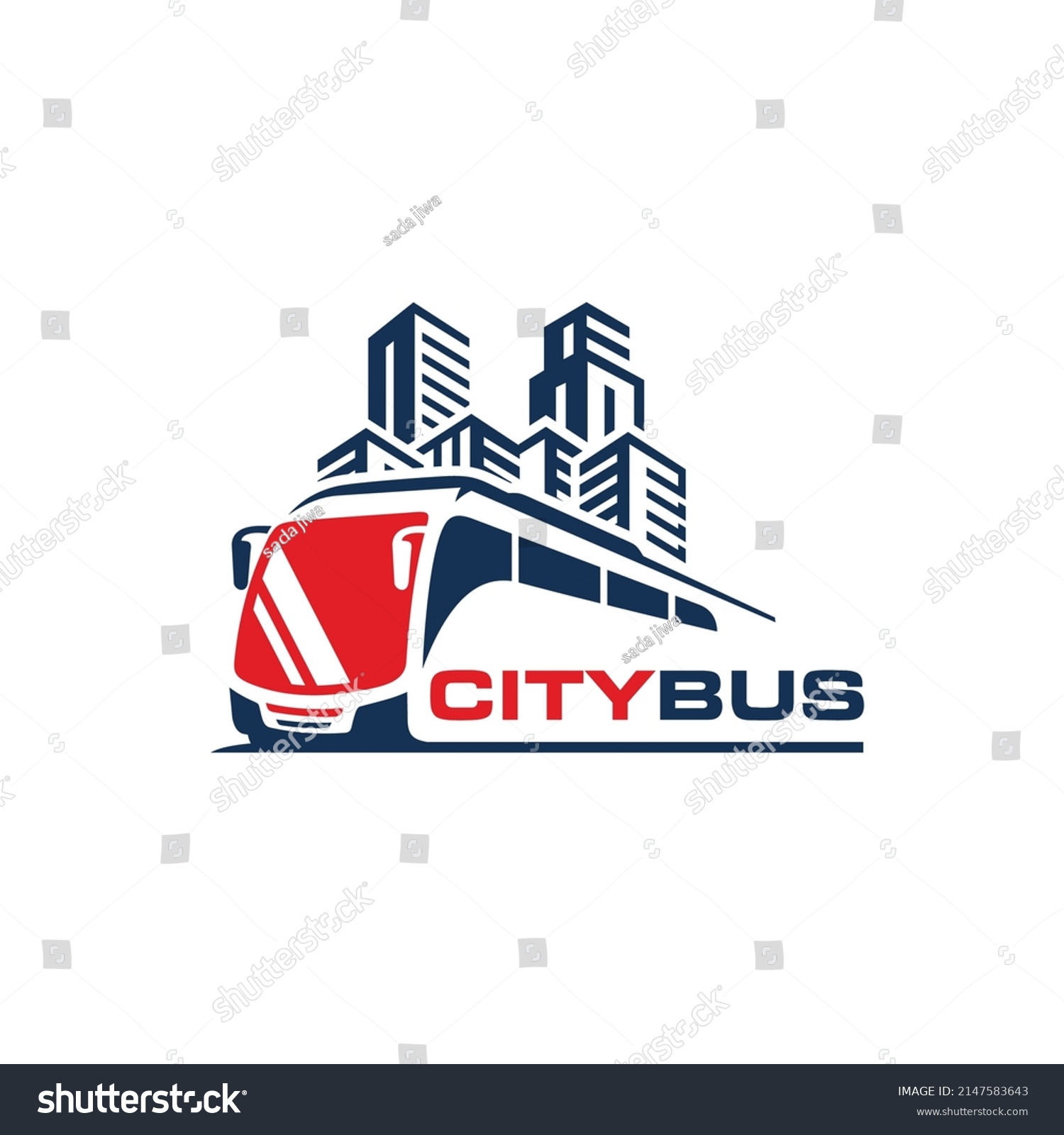 City Bus Logo Design Vector Stock Vector (Royalty Free) 2147583643 ...