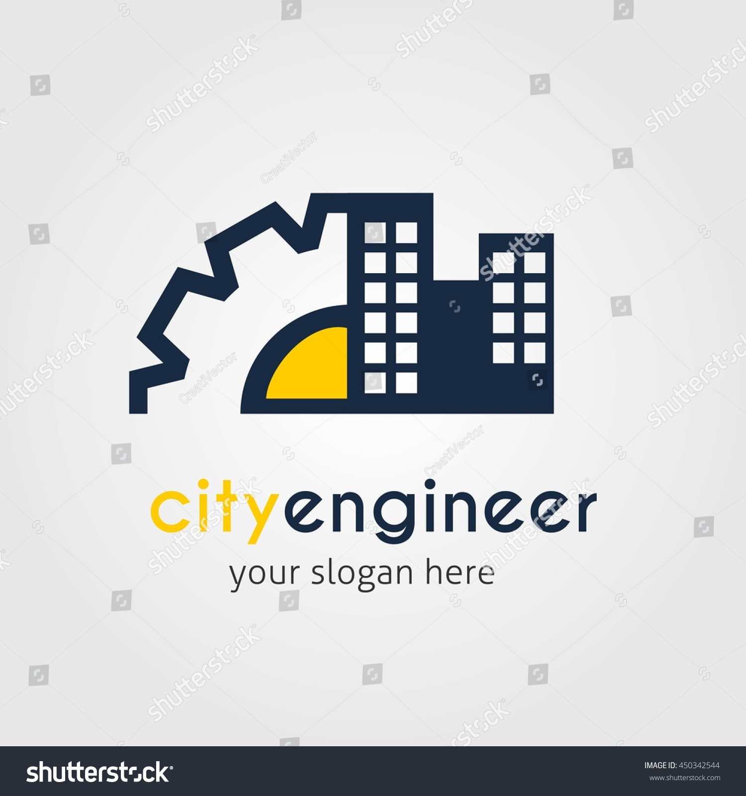 City Engineer 로고 설계 템플릿벡터 그림 스톡 벡터(로열티 프리) 450342544 | Shutterstock