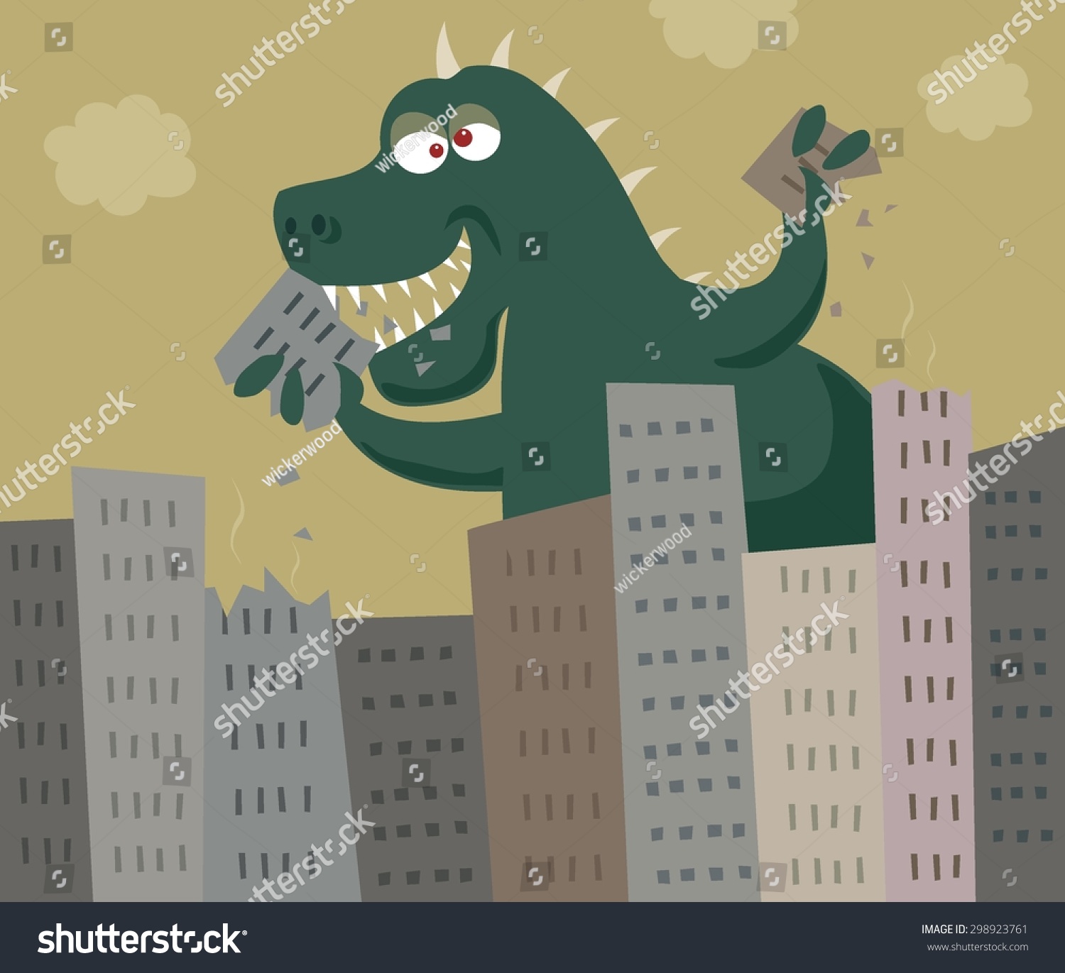 19,285 Monster city Images, Stock Photos & Vectors | Shutterstock