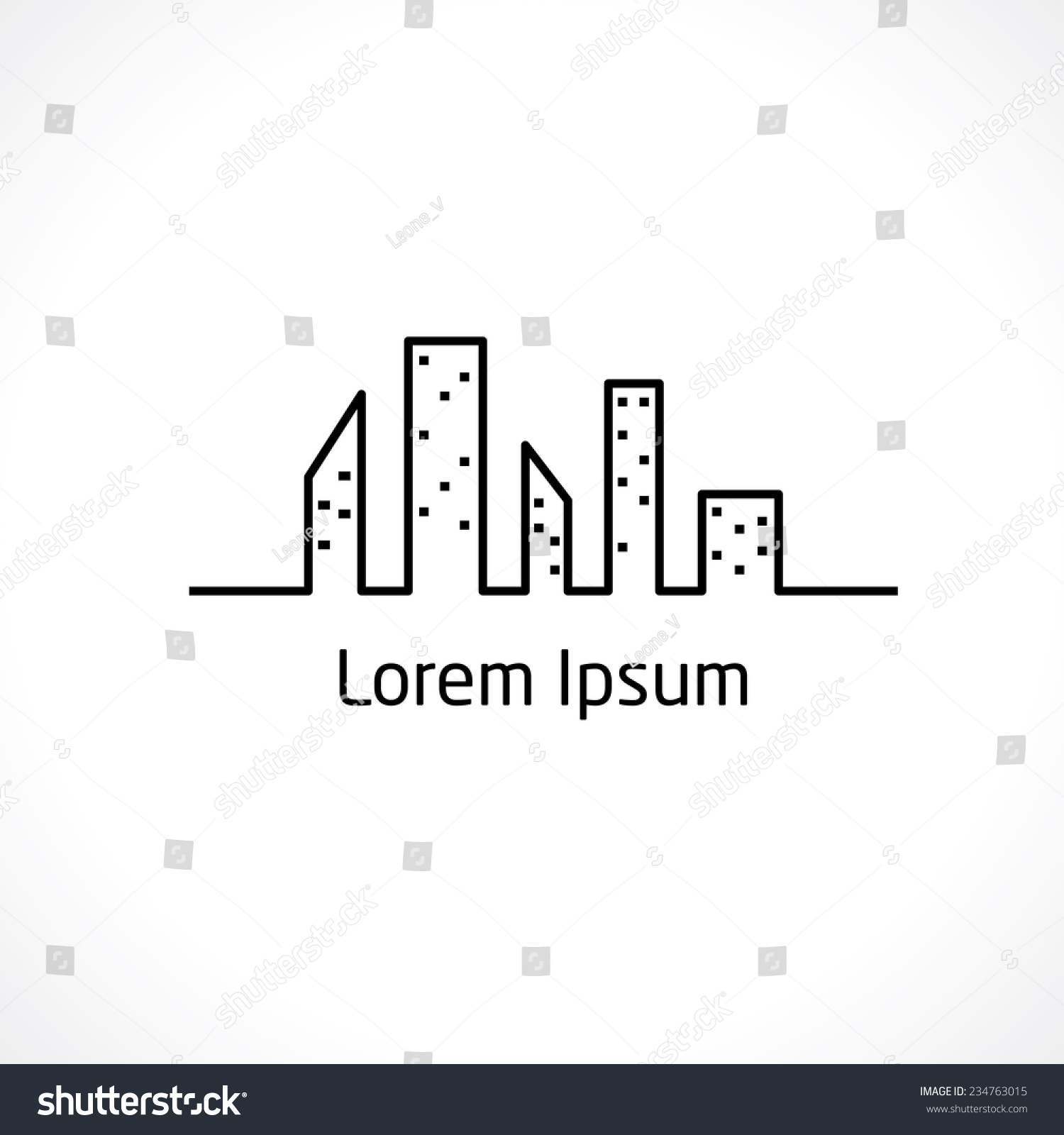 City Symbol Stock Vector (Royalty Free) 234763015 | Shutterstock