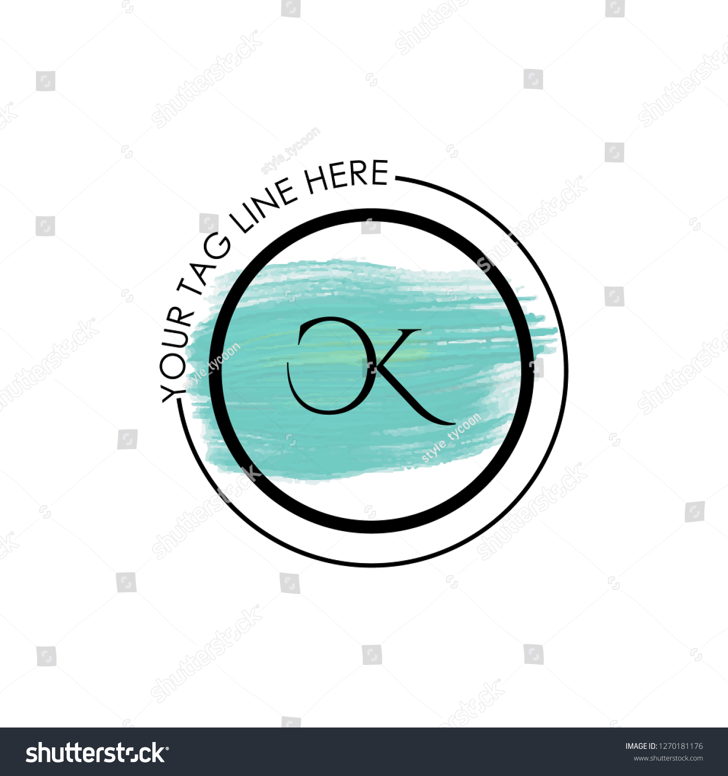 Ck Graphics Logo Stock Vector (Royalty Free) 1270181176 | Shutterstock