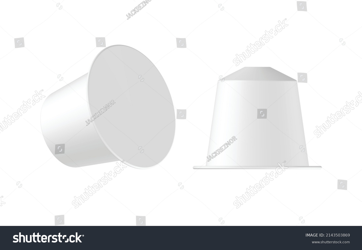 Classic Coffee Capsules Vector Illustration Stock Vector (Royalty Free ...