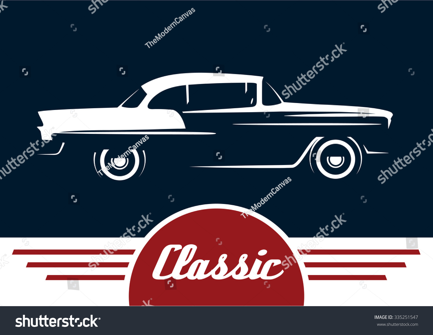 Classic Vehicle Silhouette Design Stock Vector (Royalty Free) 335251547 ... Classic Vehicle Silhouette Design Stock Vector (Royalty Free) 335251547 ...