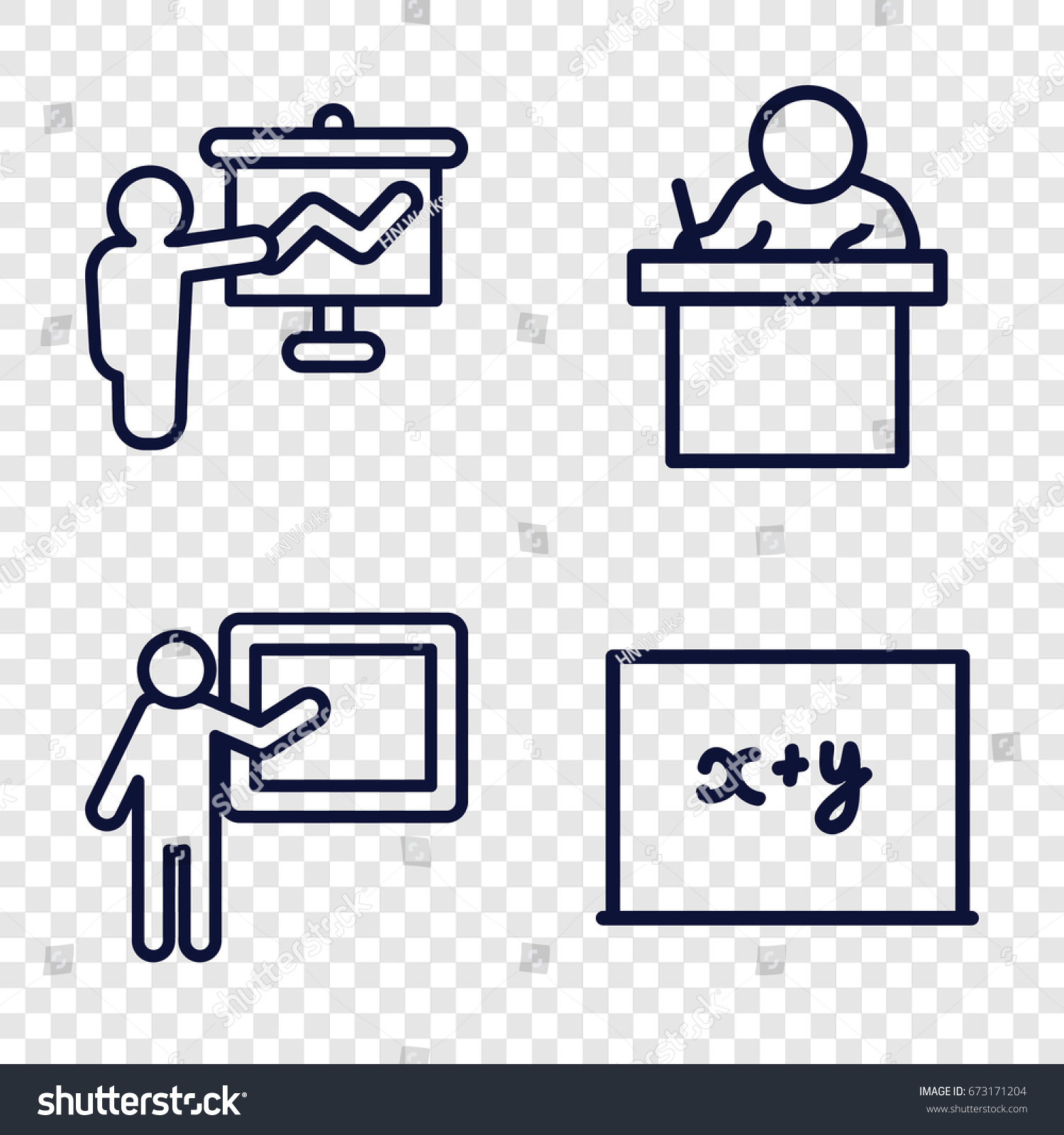 Classroom Icons Set Set 4 Classroom Stock Vector (Royalty Free ... Classroom Icons Set Set 4 Classroom Stock Vector (Royalty Free ...