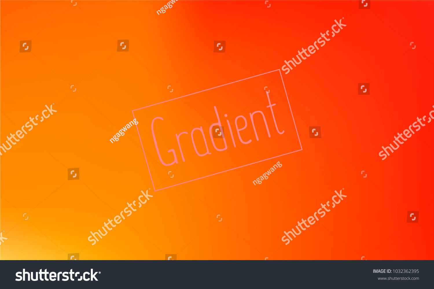 Classy Cute Orange Gradient Background Text Stock Vector (Royalty Free ...