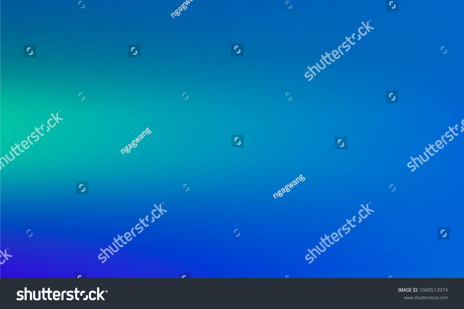 Classy Stylish Good Looking Blue Gradient Stock Vector (Royalty Free ...
