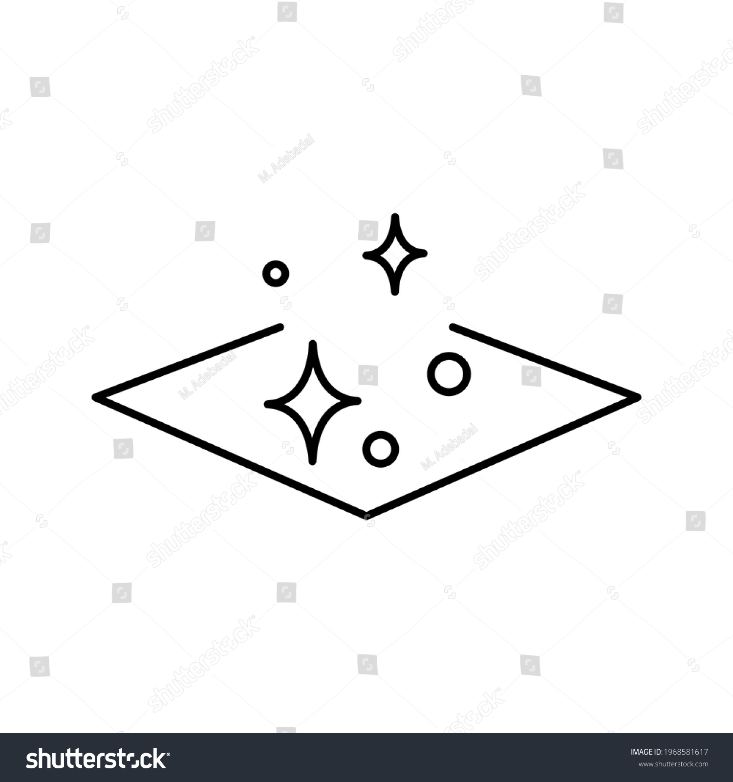 Clean Surface Icon Easy Cleaning Vector Stock Vector (Royalty Free ...