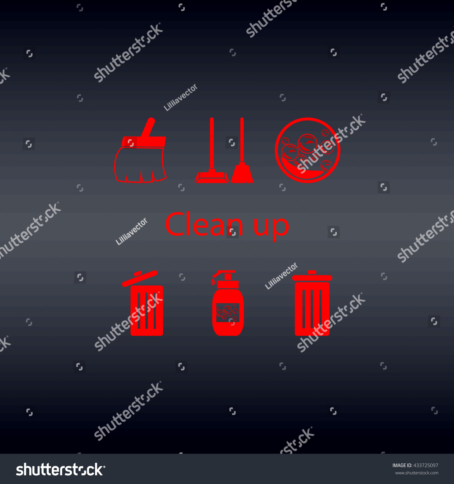 Clean Vector Icon Stock Vector (Royalty Free) 433725097 | Shutterstock