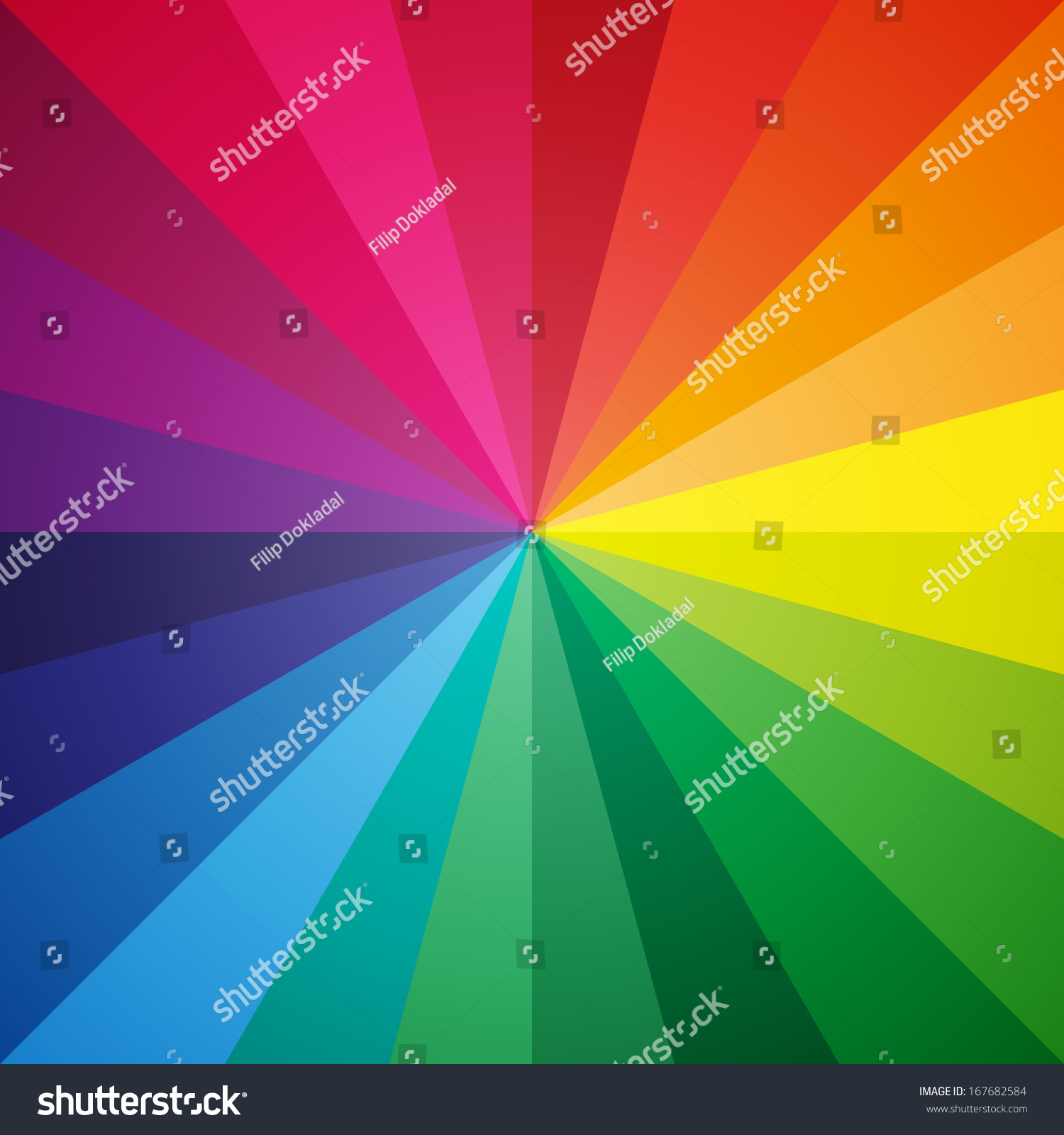 Clean Vector Color Spectrum Modern Background Stock Vector (Royalty ...