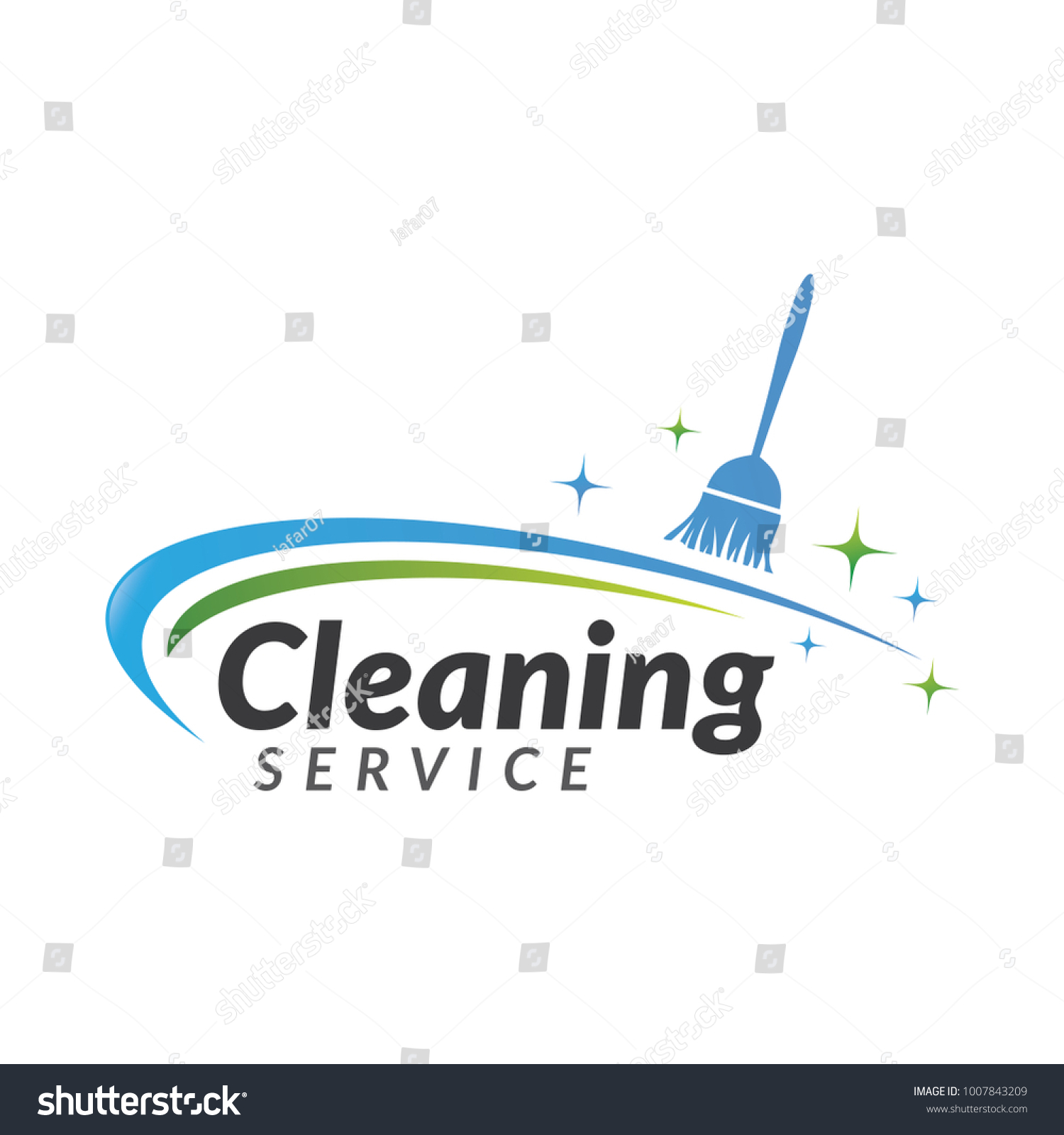 Cleaning Clean Service Logo Icon Vector Stock Vector (Royalty Free ...