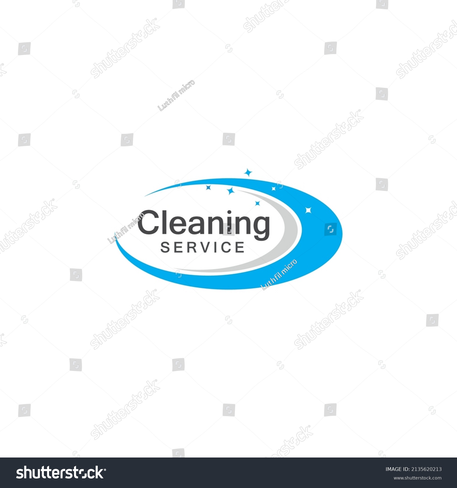 Cleaning Service Clean Logo Icon Vector Stock Vector (Royalty Free ...