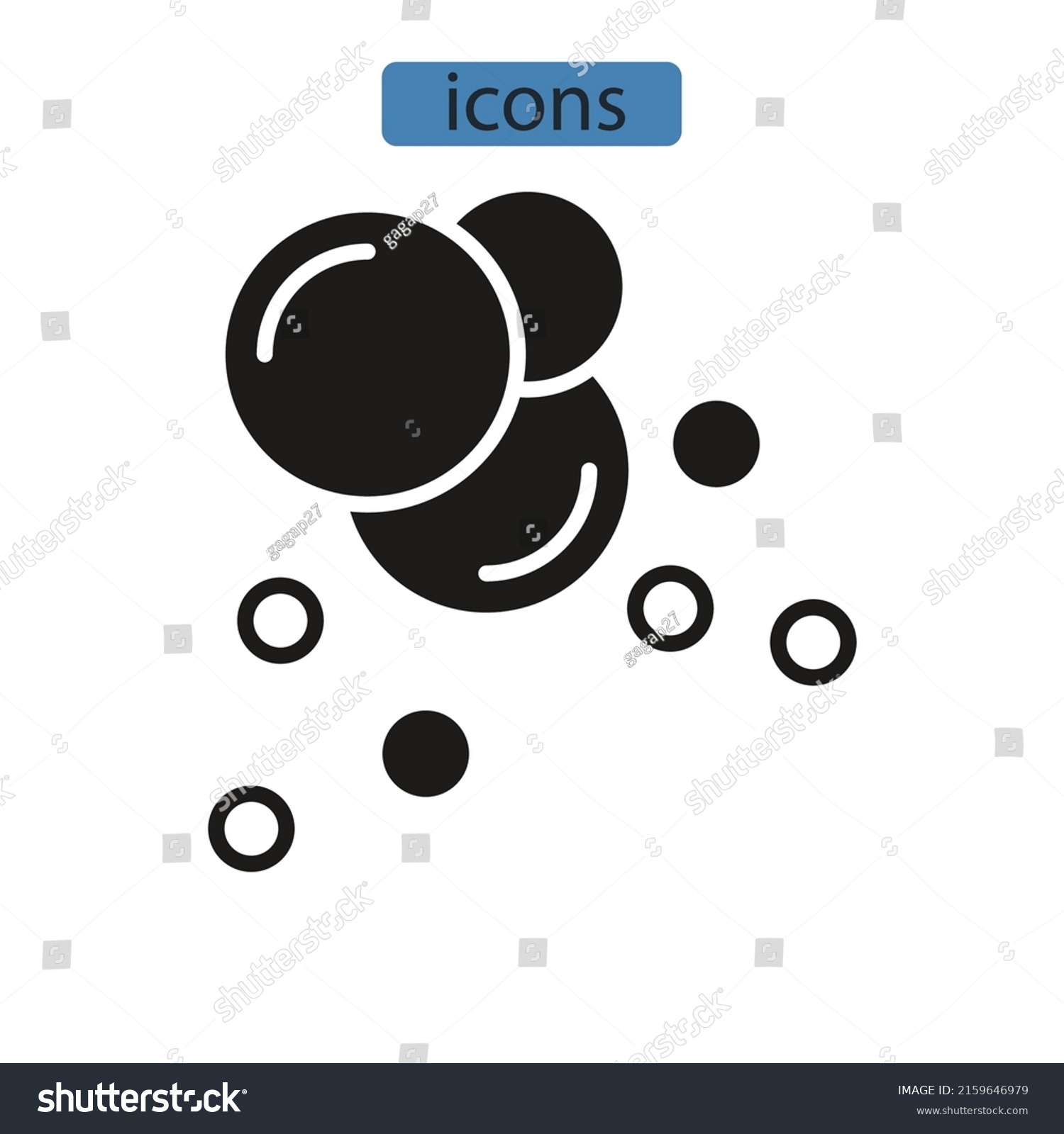 Cleanliness Icons Symbol Vector Elements Infographic Stock Vector ...