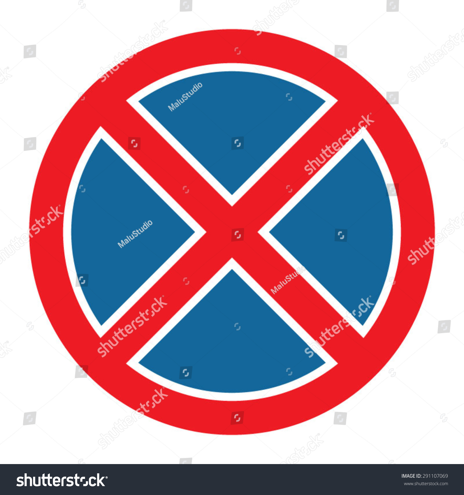 Clearway Sign Stock Vector (Royalty Free) 291107069