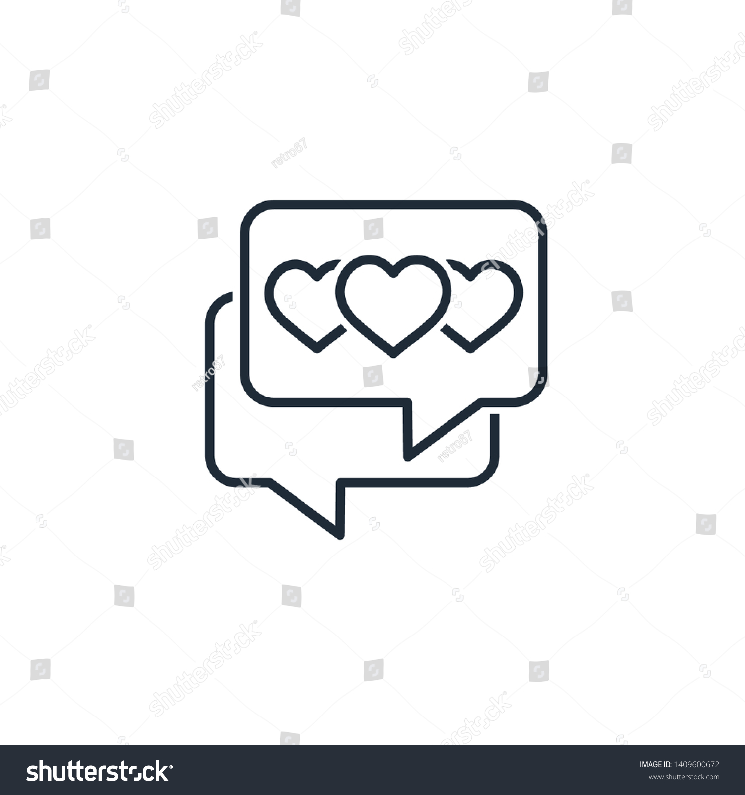 Client Satisfaction Symbol Feedback Line Iconvector Stock Vector ...