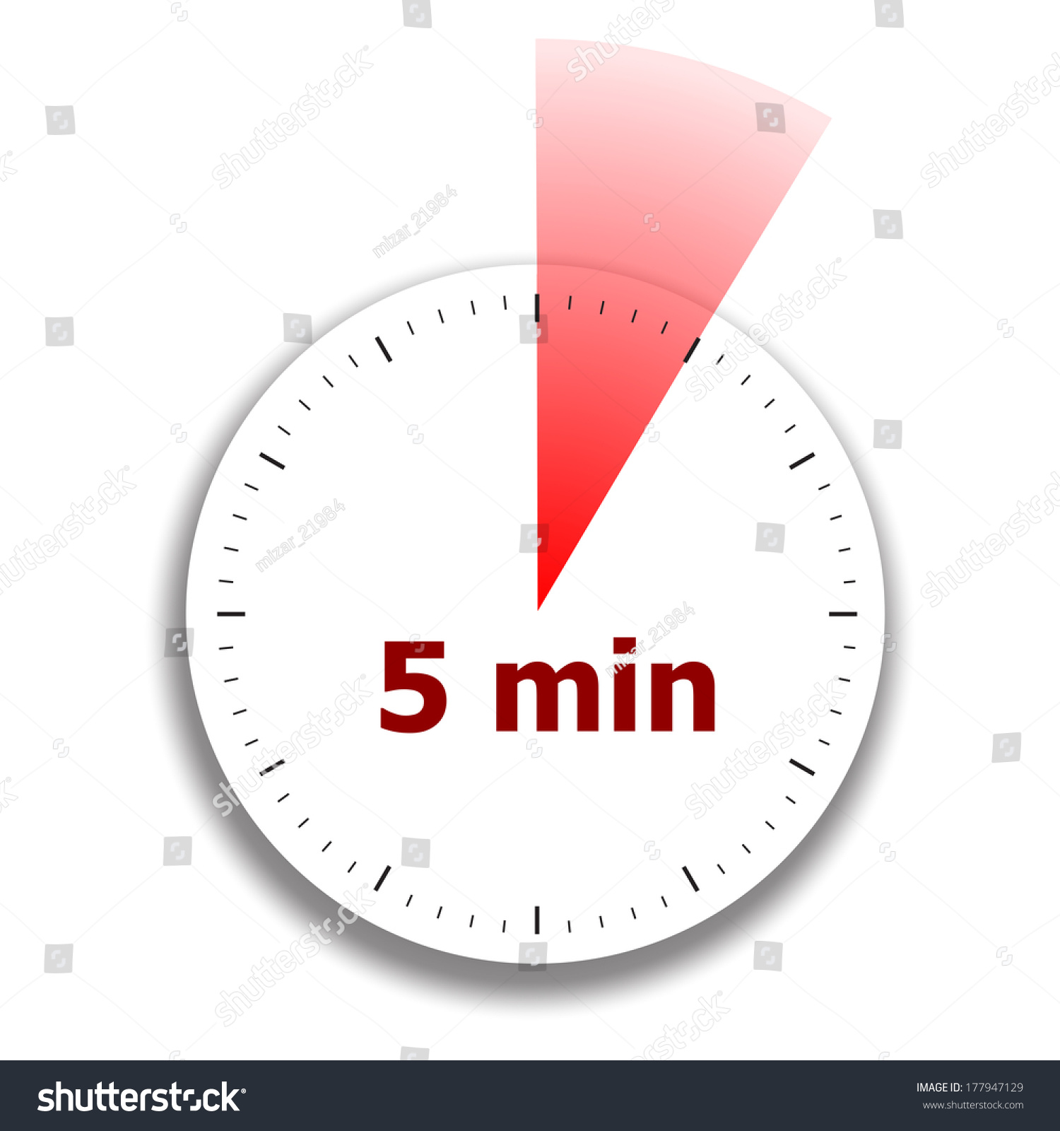 Clock Face Stopwatch On White Background: เวกเตอร์สต็อก (ปลอดค่า ...