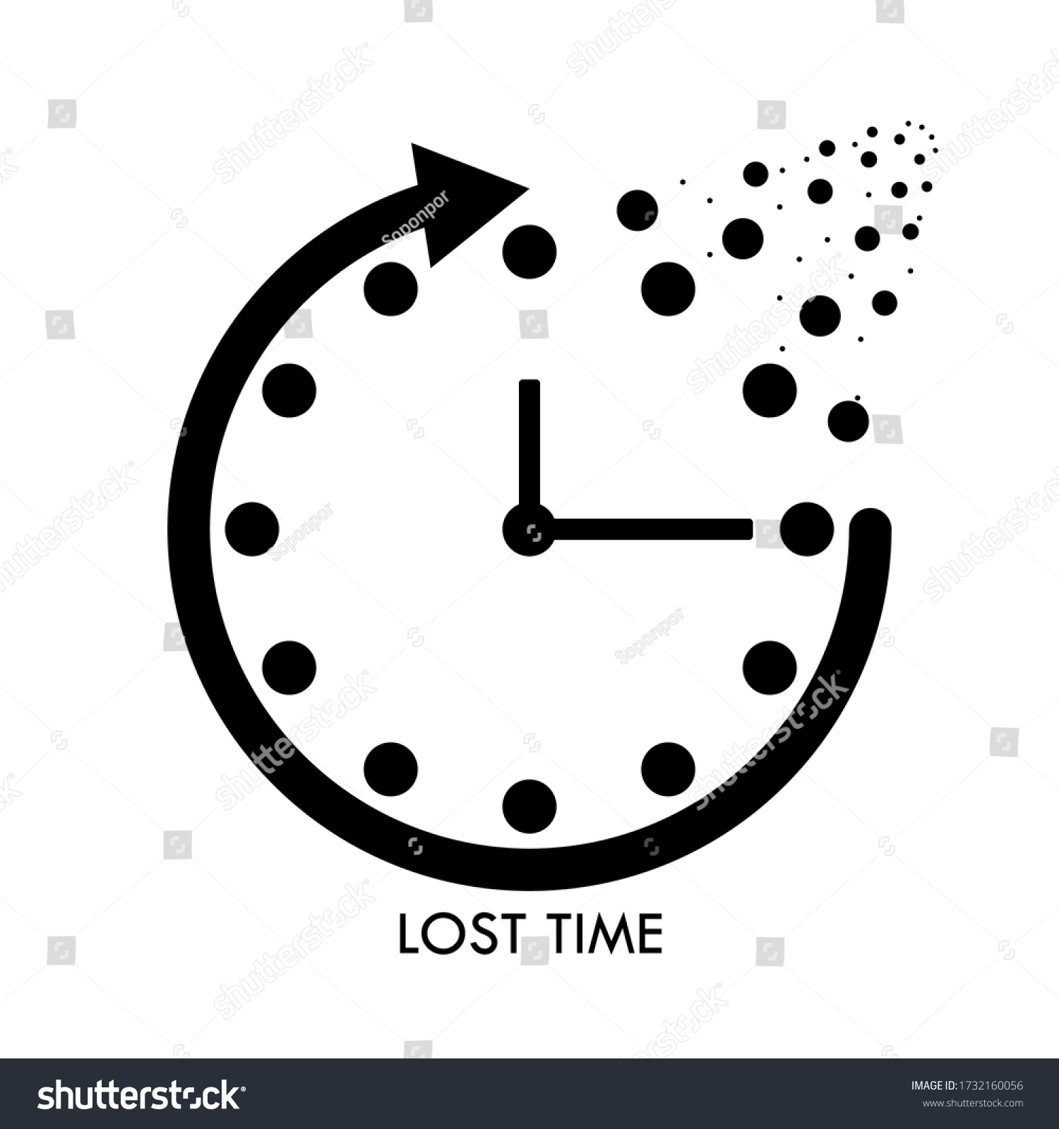 889 Lost time icon: immagini, foto stock e grafica vettoriale ...