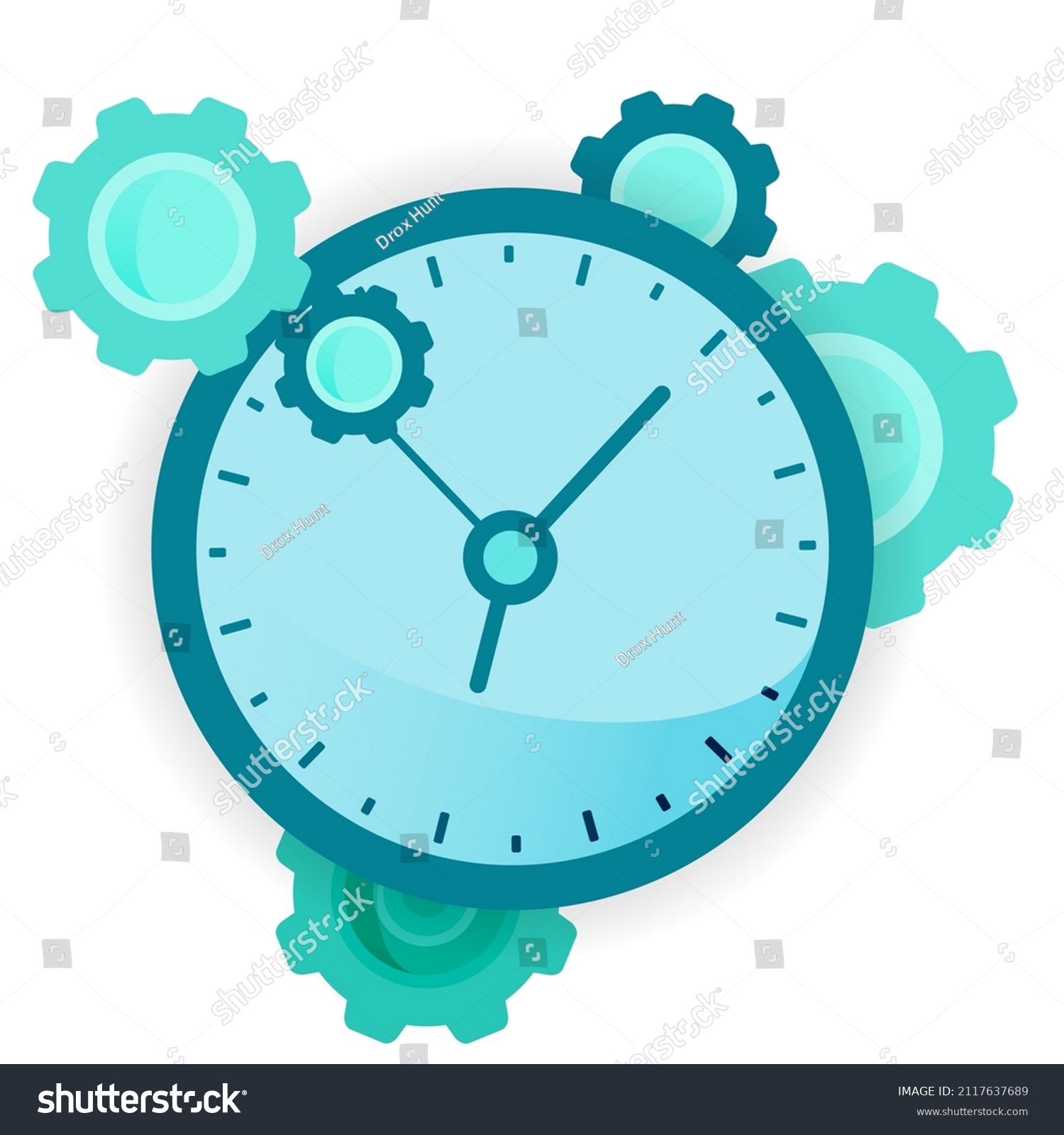Clock Setting Vector Png Transparent Background Stock Vector (Royalty ...