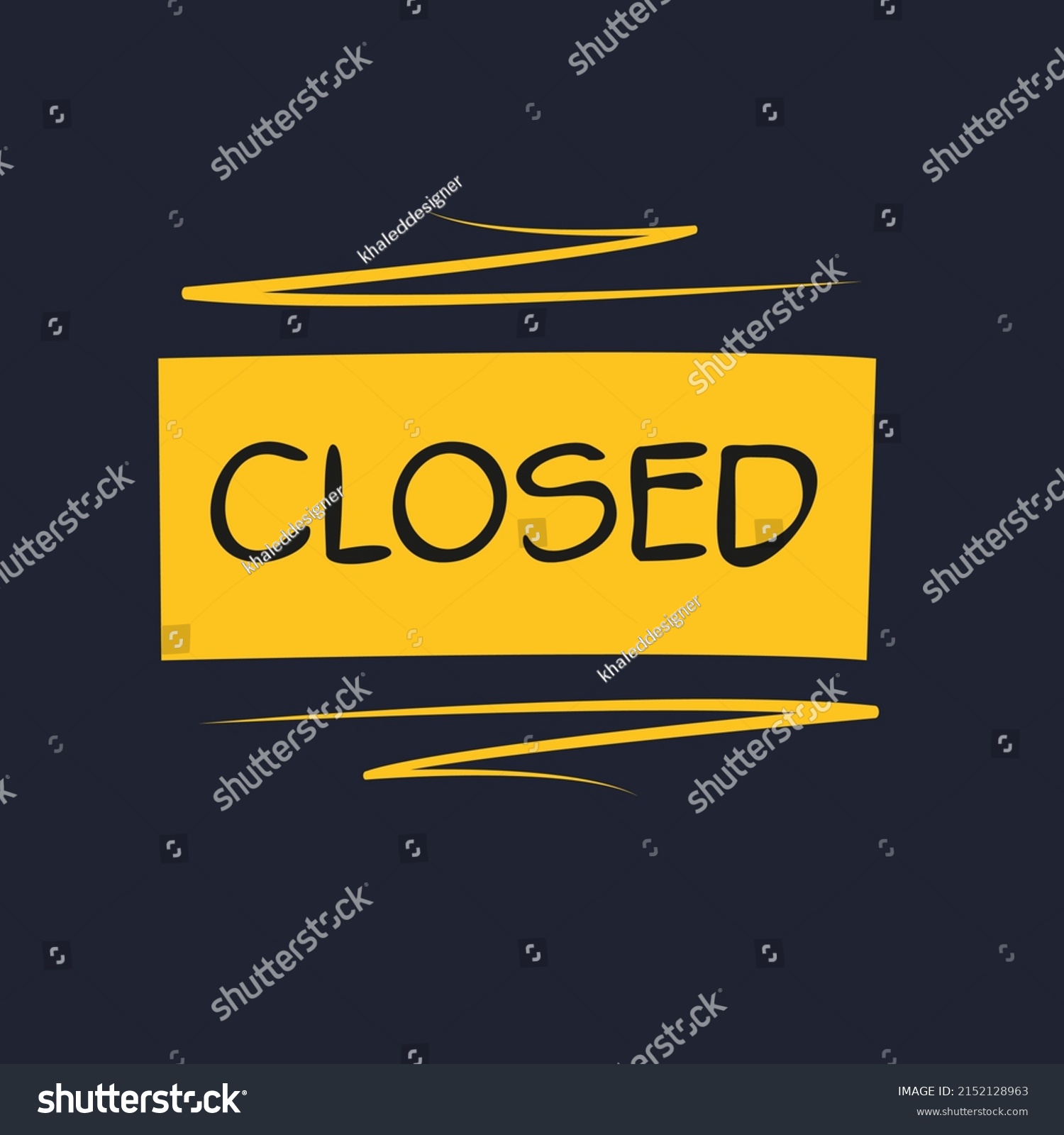 Closed Seal Stamp Vector Illustration Stock Vector (Royalty Free ...
