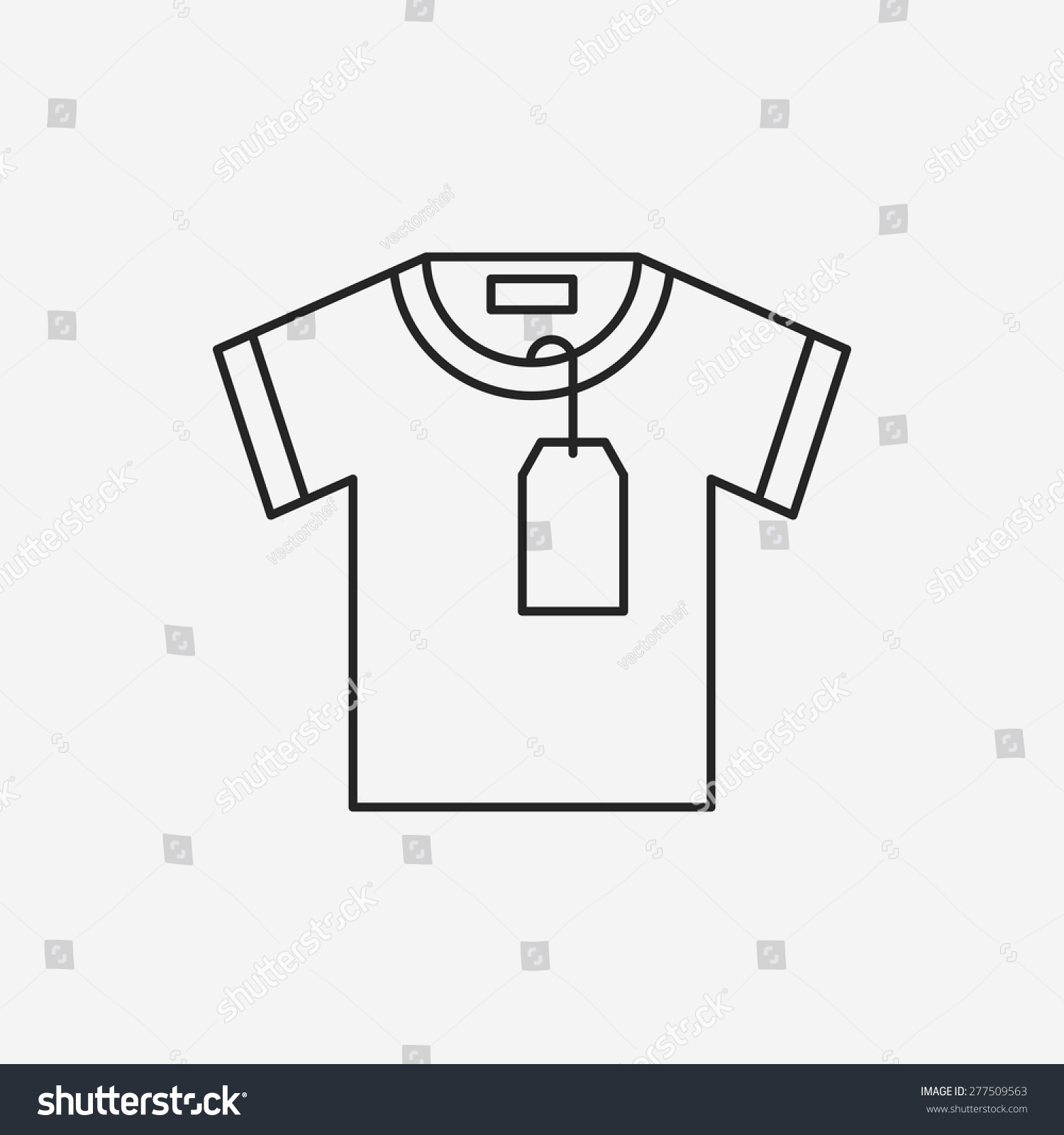 Clothes Line Icon Stock Vector (Royalty Free) 277509563 | Shutterstock