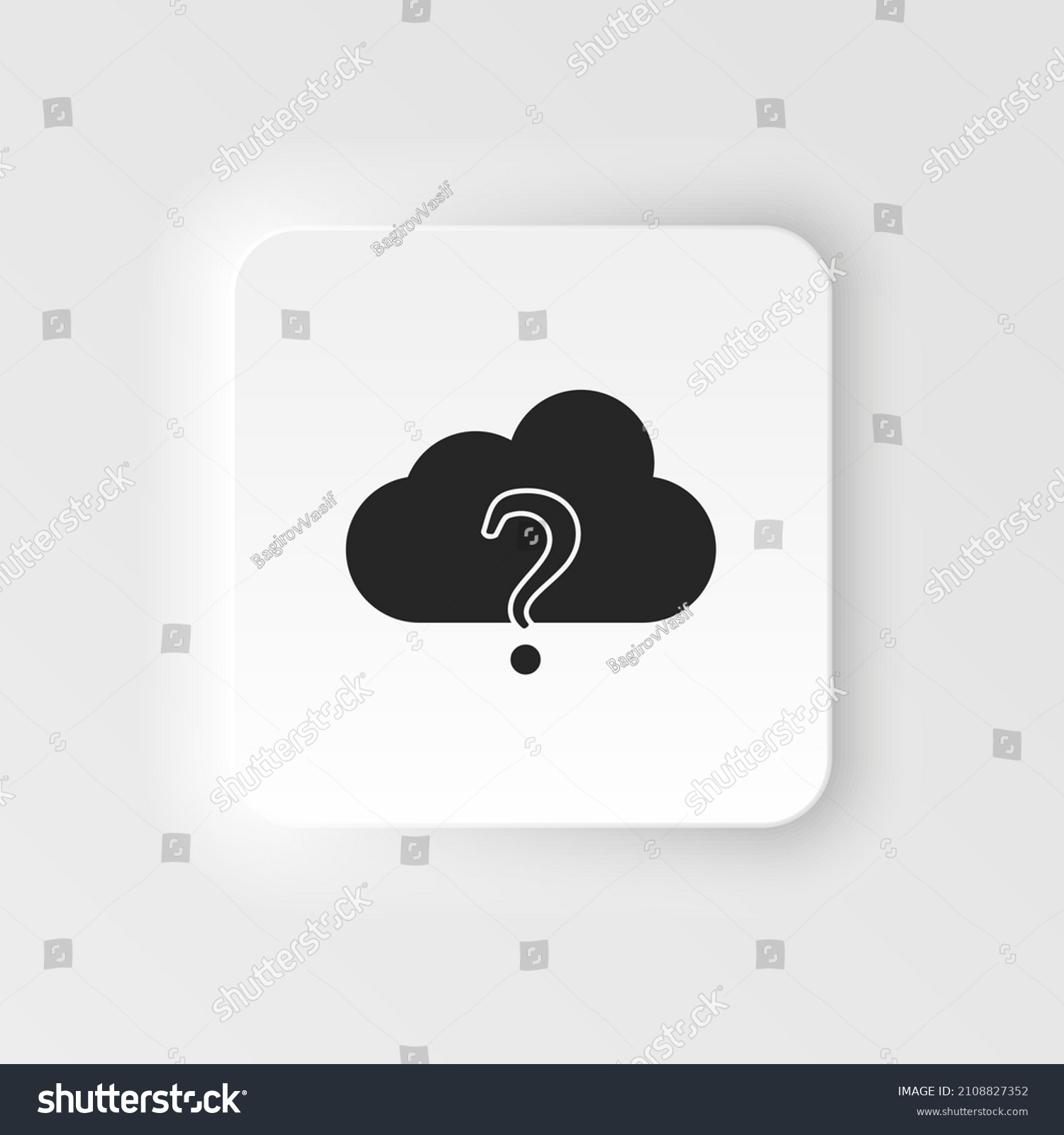 Cloud Fan Cloud Support Icon Vector Stock Vector (Royalty Free ...
