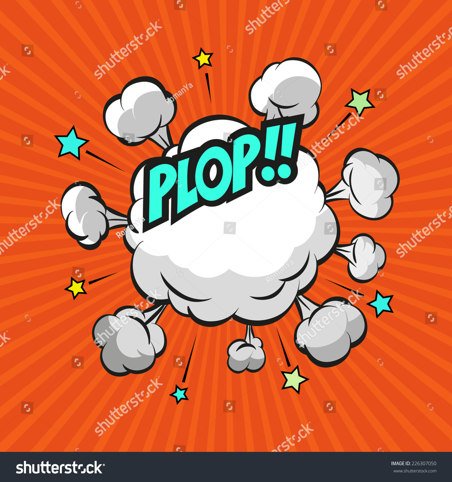 Clouds Boom Backgrounds Vector Illustration: เวกเตอร์สต็อก (ปลอดค่า ...