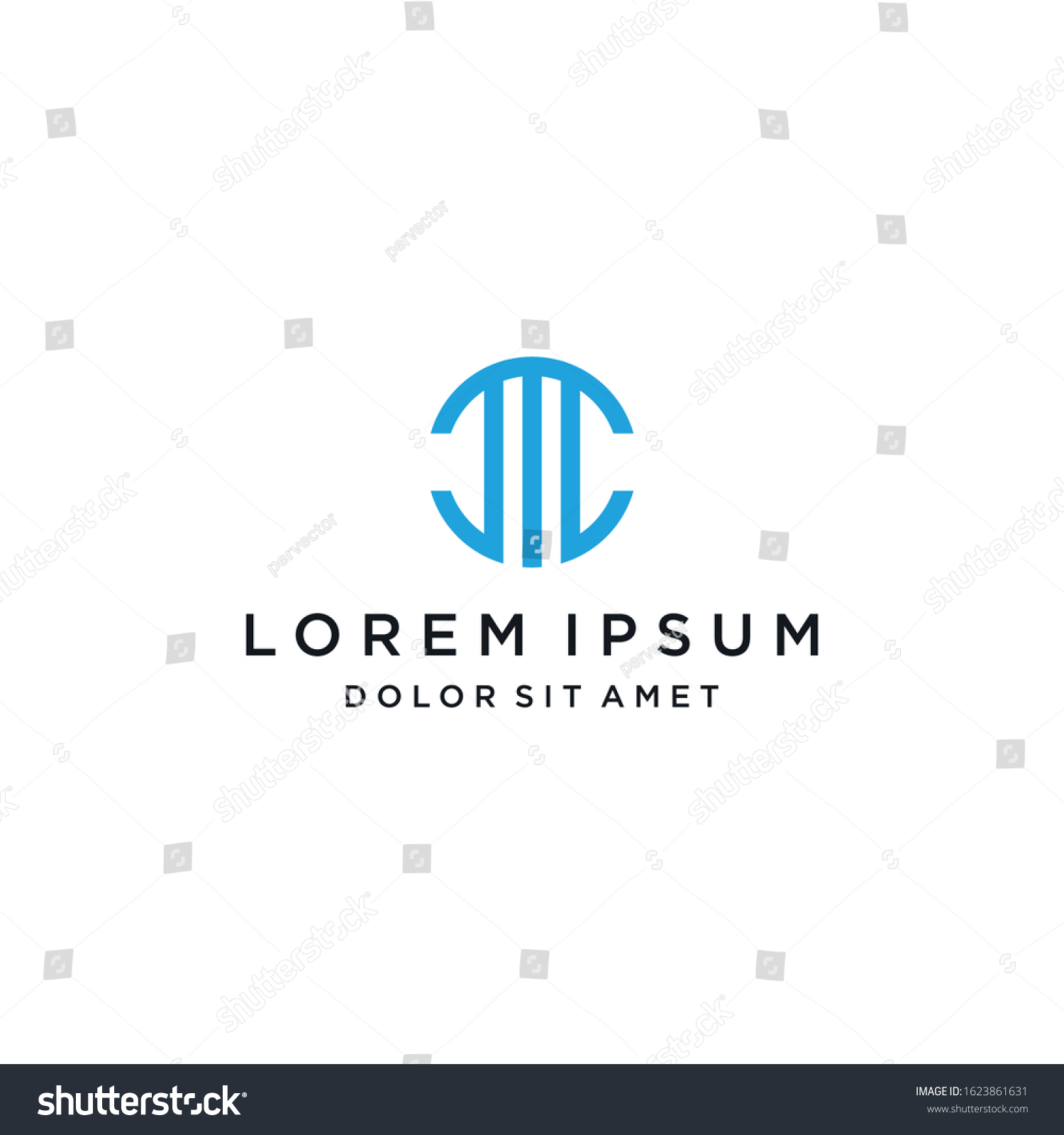 Cmc Logo Monogram Icon Vector Symbol Stock Vector (Royalty Free ...