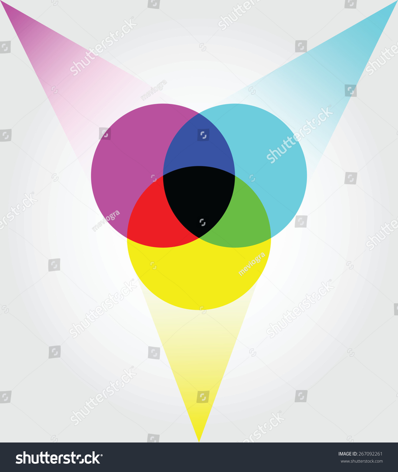 Cmyk Color Model Vector Illustration: เวกเตอร์สต็อก (ปลอดค่าลิขสิทธิ์ ...