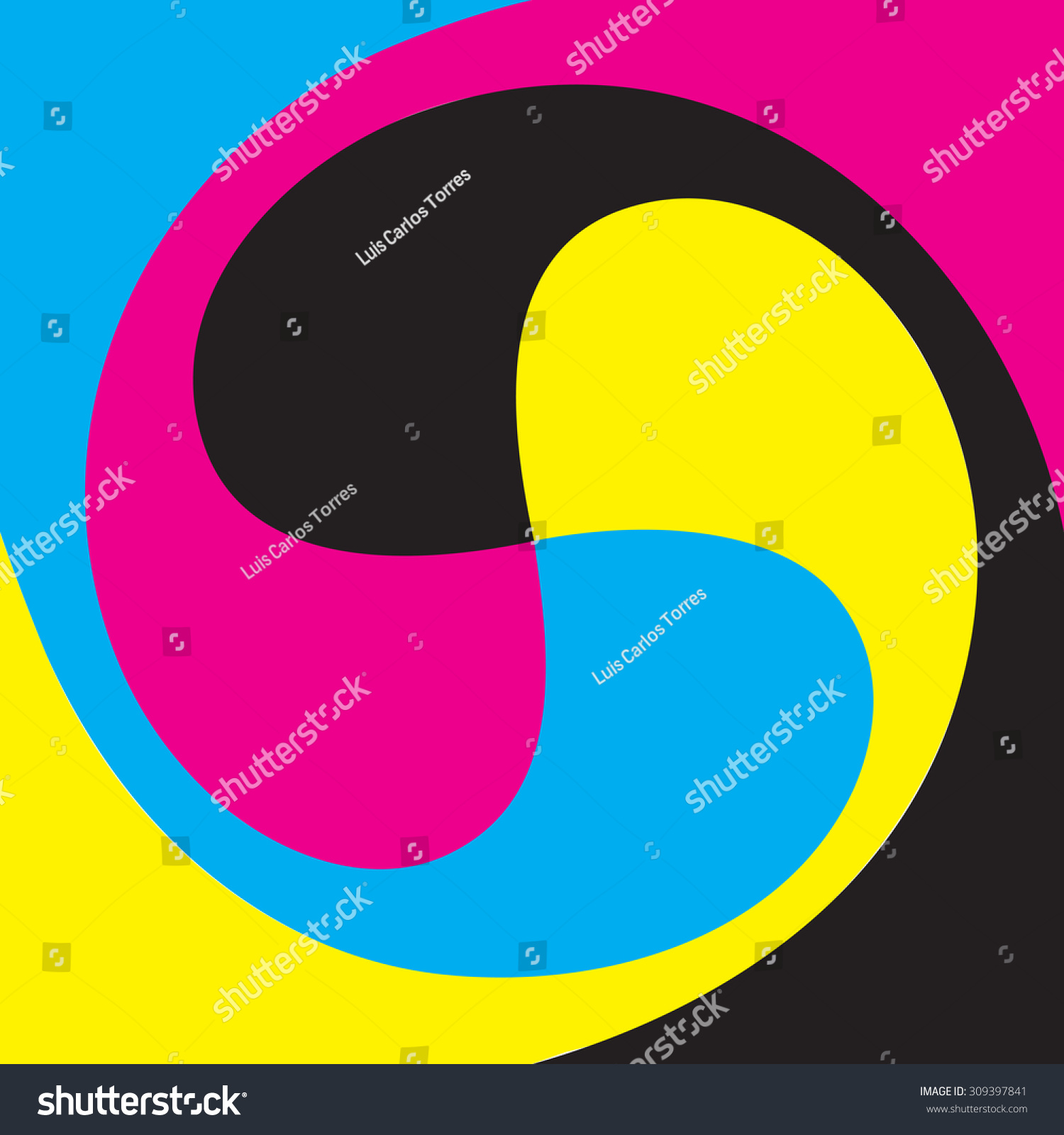 Cmyk Process Mix Vector Illustration: เวกเตอร์สต็อก (ปลอดค่าลิขสิทธิ์ ...