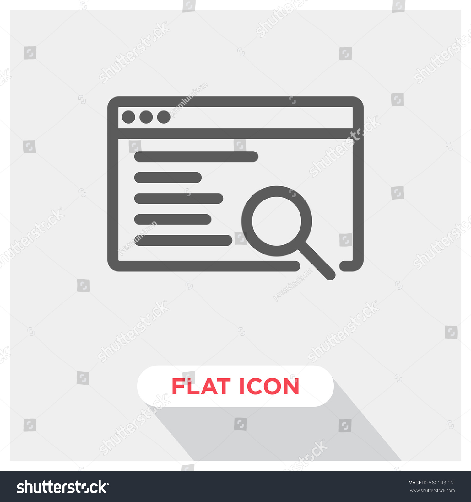 Code Research Vector Icon Search Engine Stock Vector (Royalty Free ...
