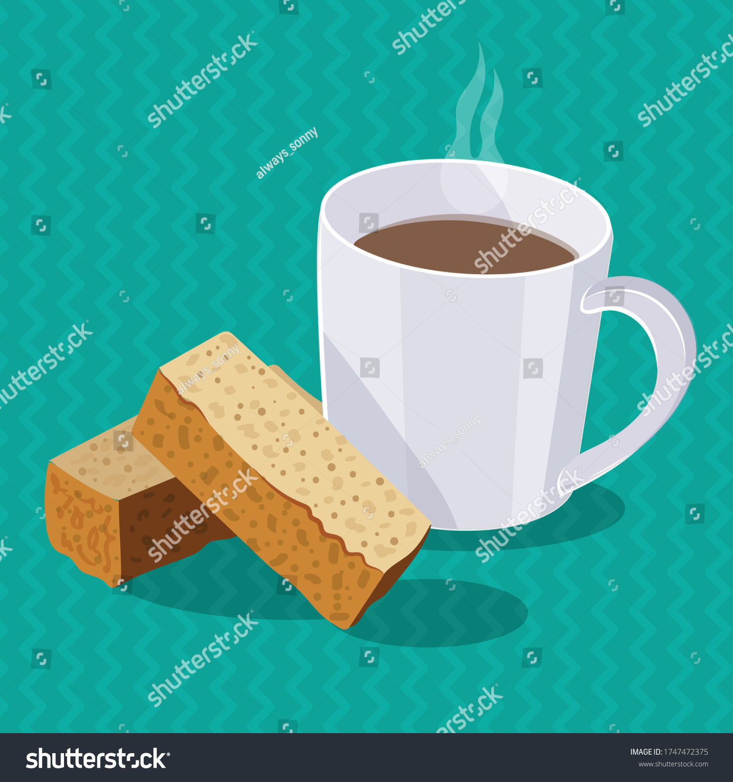 63 Coffee and rusk Stock Illustrations, Images & Vectors | Shutterstock