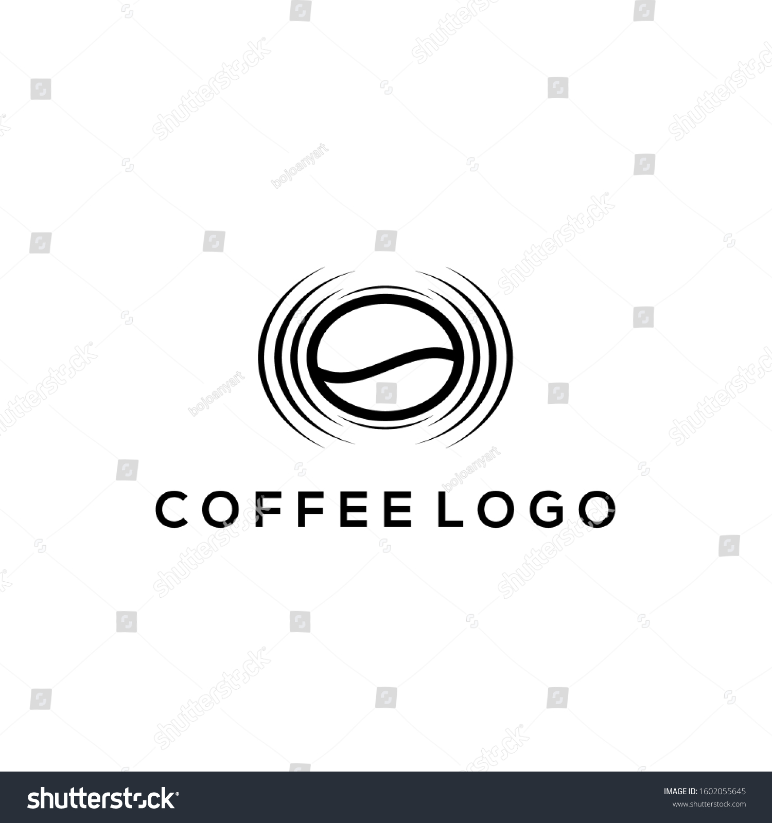 Coffee Logo Designs Vector Art: vector de stock (libre de regalías ...