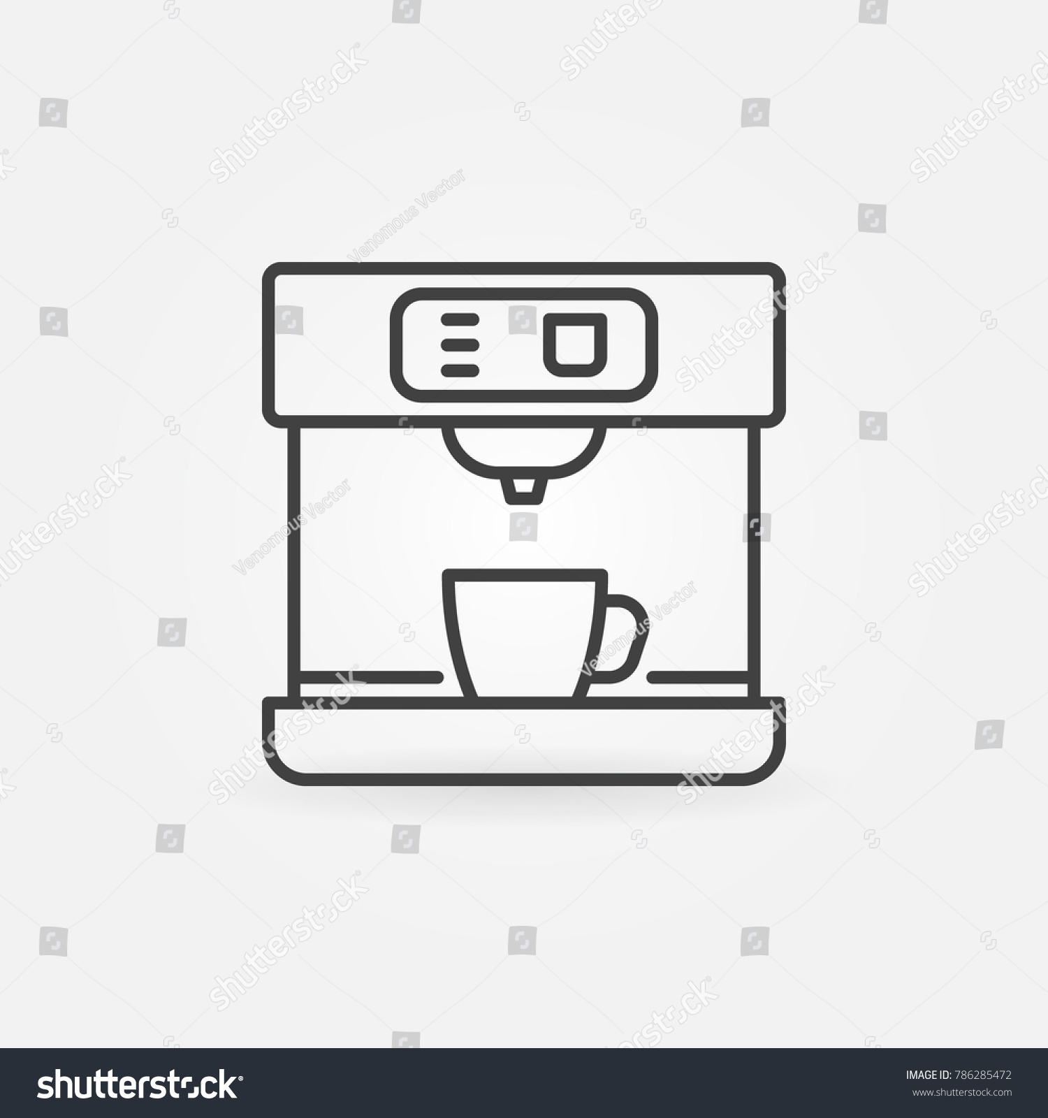 63,598 Coffee machine icon Images, Stock Photos & Vectors | Shutterstock