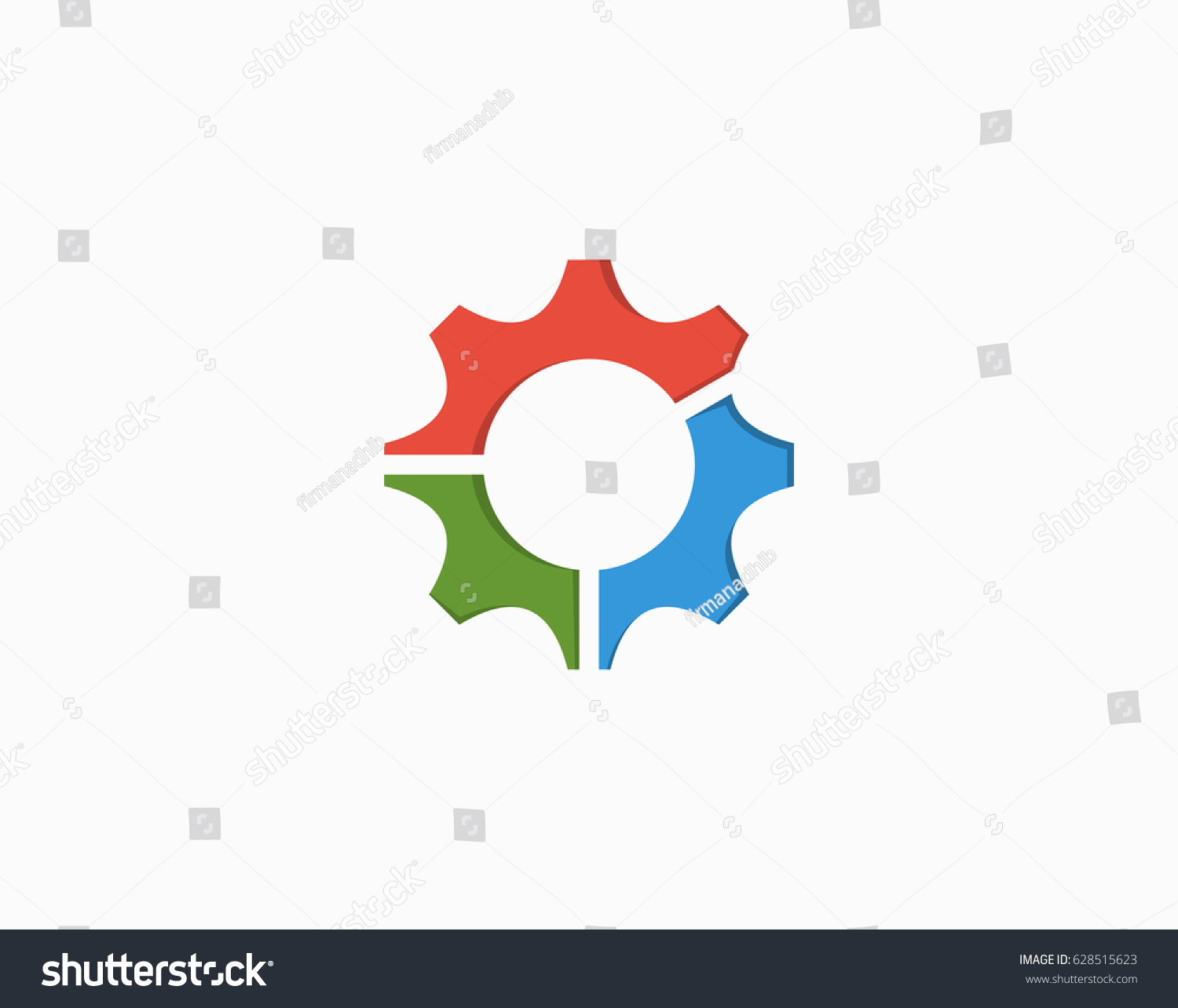 Cog Logo Design Stock Vector (Royalty Free) 628515623 | Shutterstock