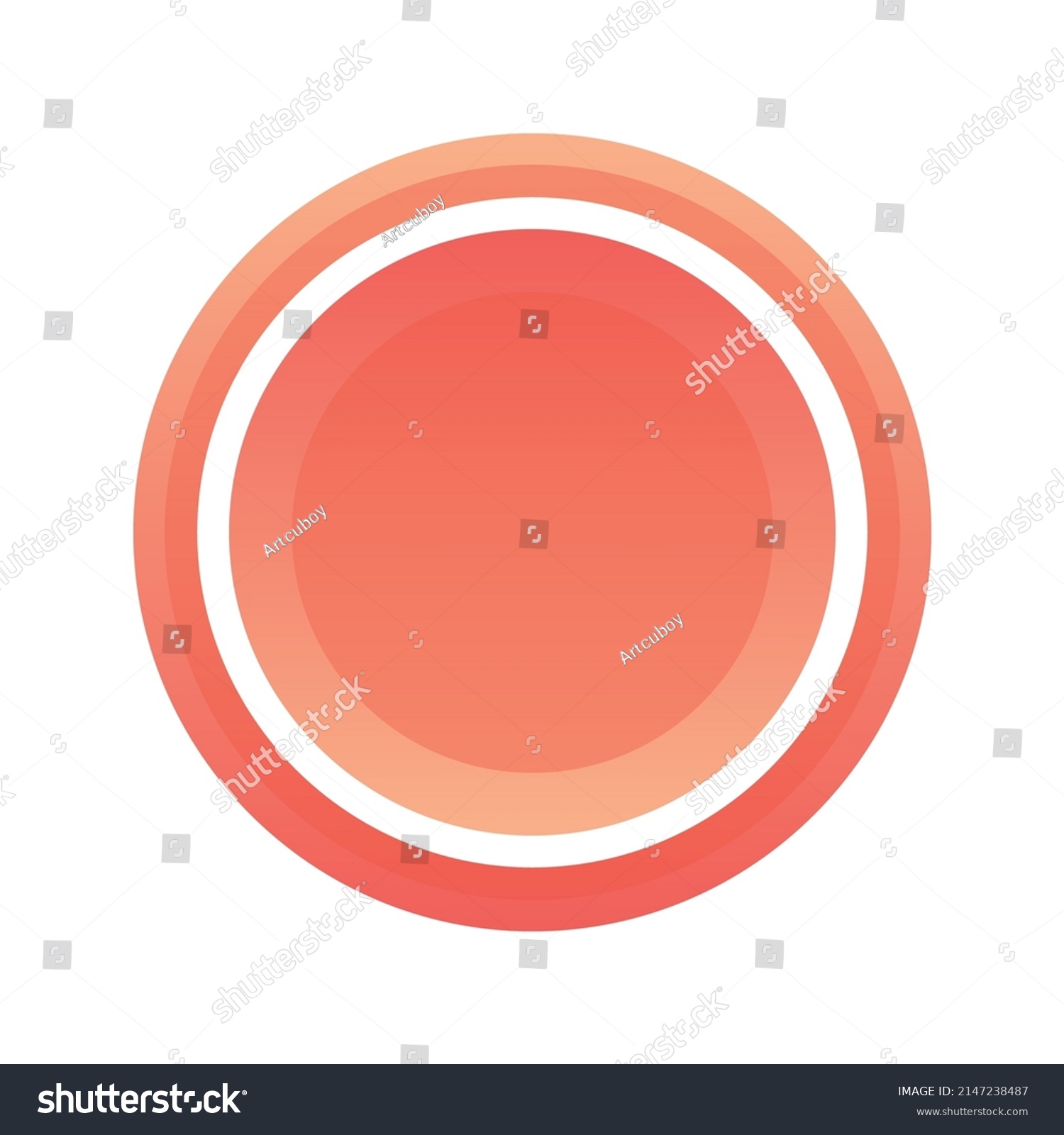 Coin Gradient Logo Design Template Icon Stock Vector (Royalty Free ...