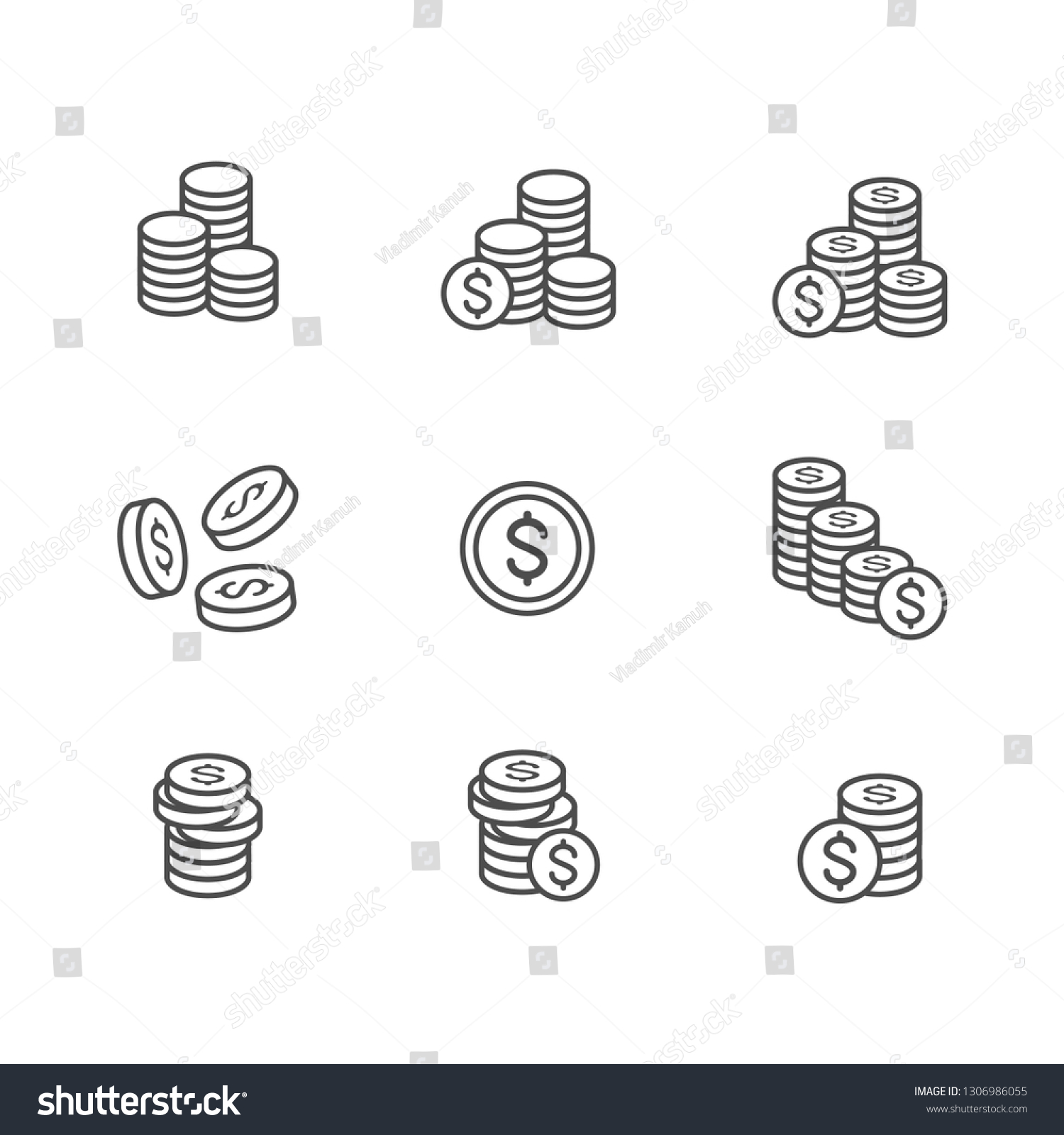178,114 Black and white coins Images, Stock Photos & Vectors | Shutterstock