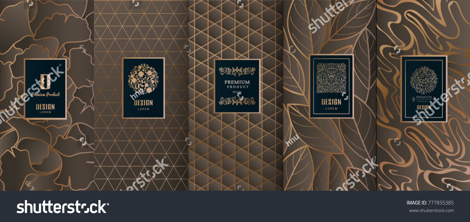 디자인 요소 레이블 아이콘 프레임 패키징용 스톡 벡터로열티 프리 777855385