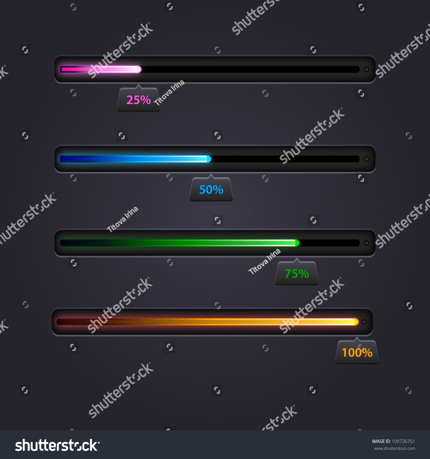 Collection Modern Preloaders Progress Loading Bars: стоковая векторная ... Collection Modern Preloaders Progress Loading Bars: стоковая векторная ...