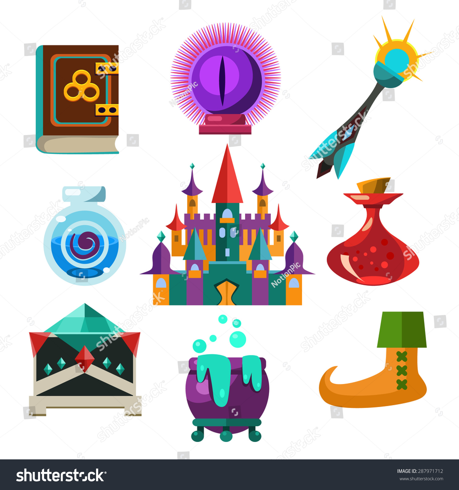 Collection Vector Fairy Tale Elements Icons: เวกเตอร์สต็อก (ปลอดค่า ... Collection Vector Fairy Tale Elements Icons: เวกเตอร์สต็อก (ปลอดค่า ...