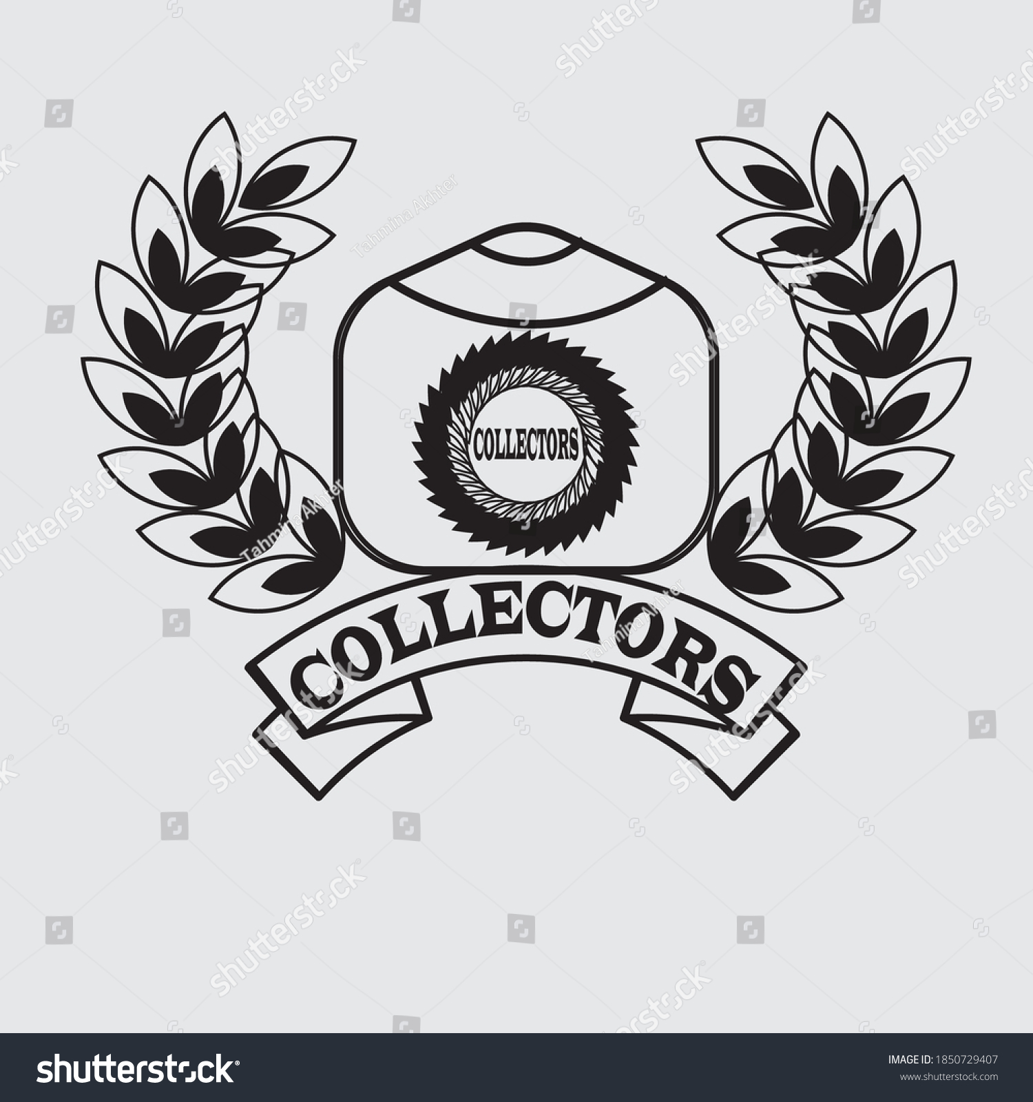 diseño de logotipo de forma de: vector de stock (libre de regalías ...