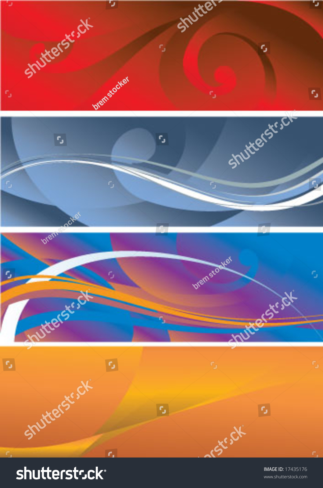 Color Banner Stock Vector 17435176 - Shutterstock
