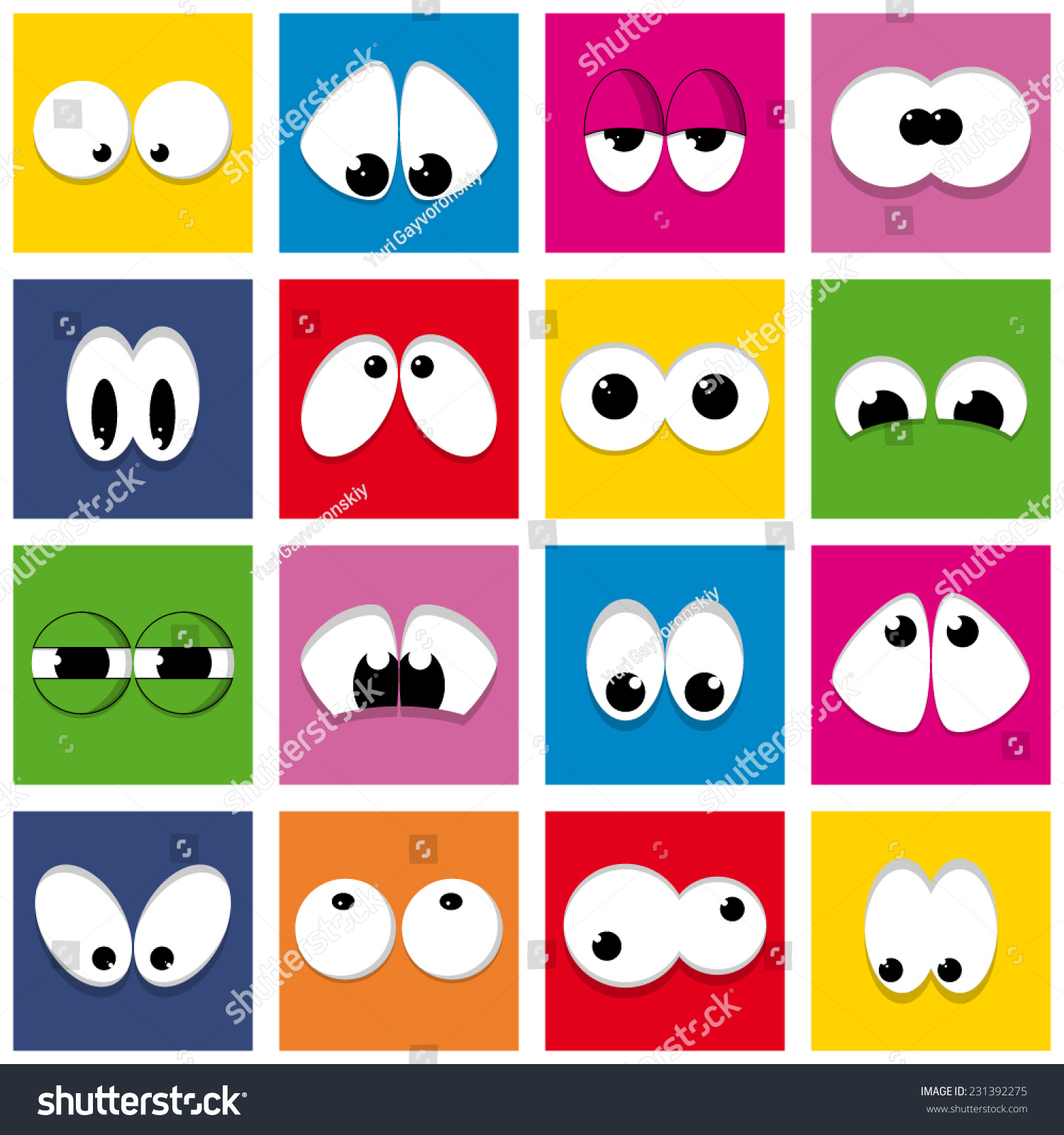 40,444 Seamless cartoon eyes Images, Stock Photos & Vectors | Shutterstock