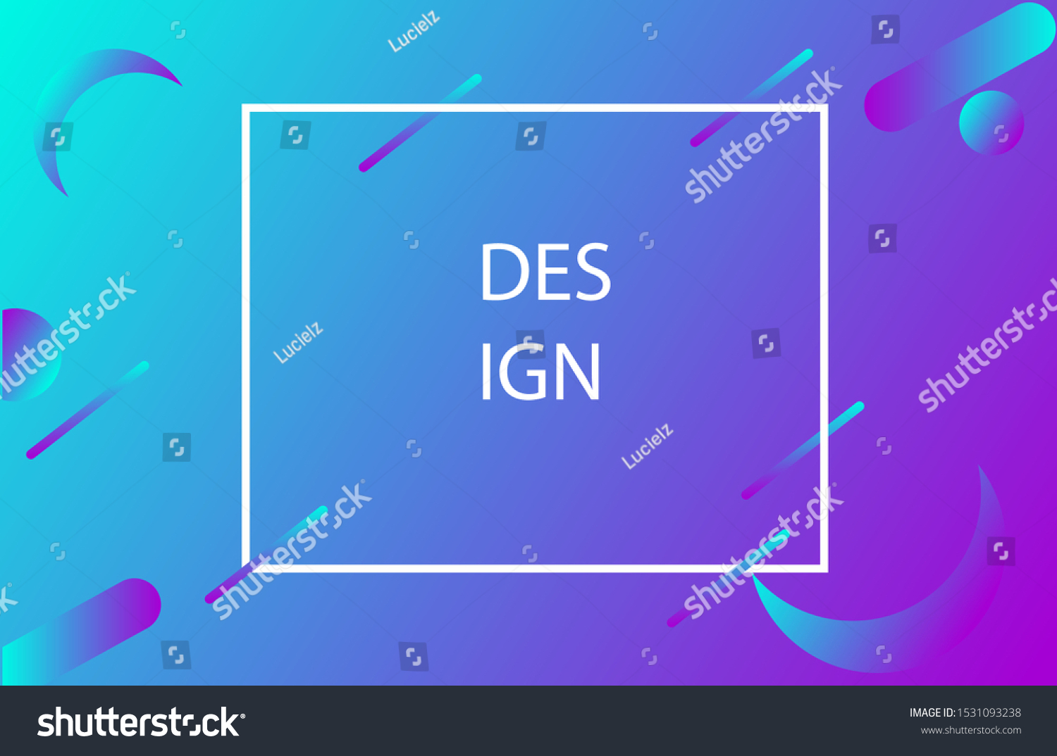 Color Gradient Futuristic Shape Background Stock Vector (Royalty Free ...