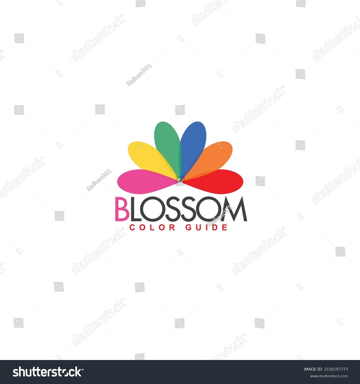 Color Guide Vector Logo Desgin Stock Vector (Royalty Free) 2156197773 ...