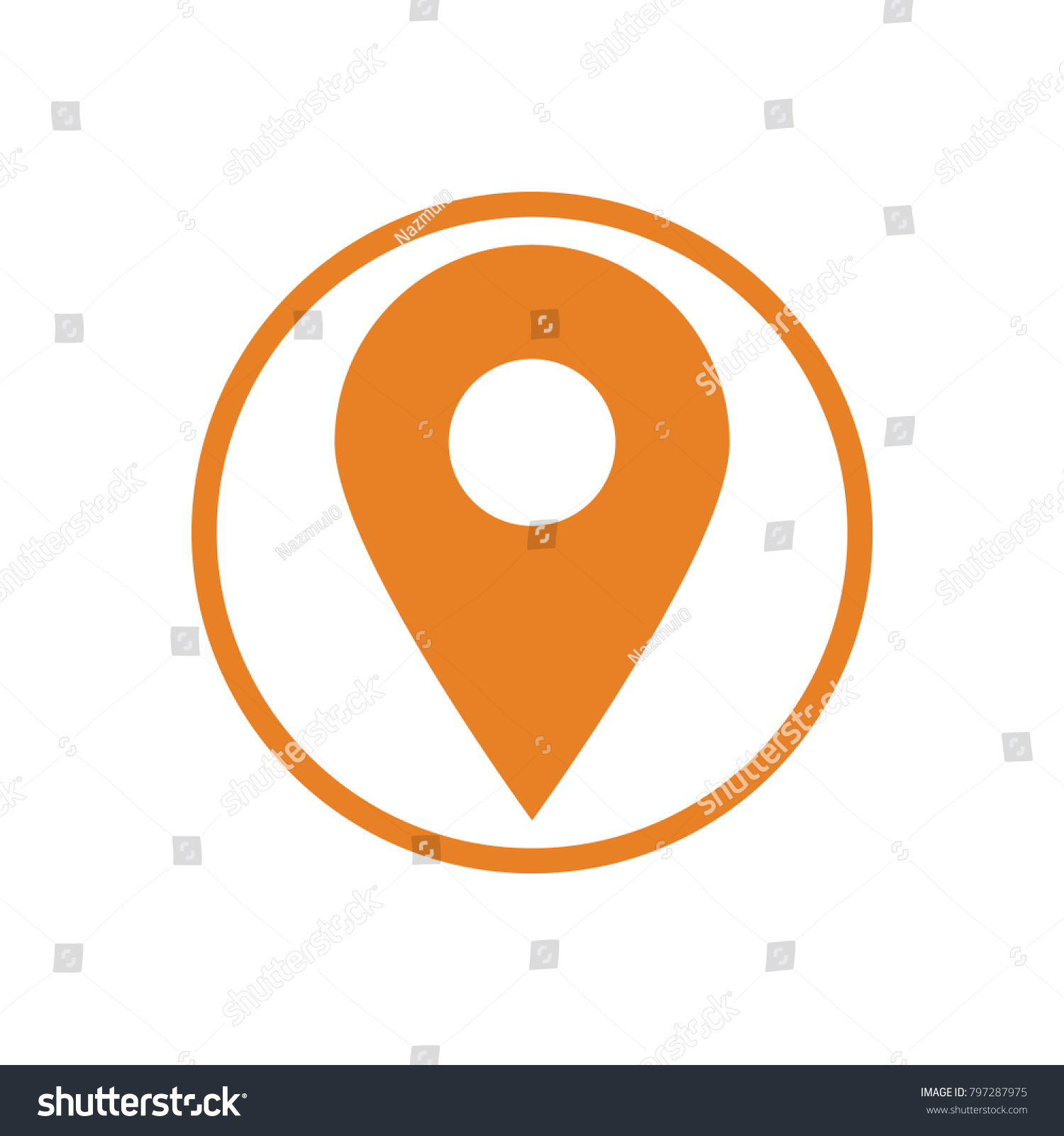 Color Location Icon Stock Vector (Royalty Free) 797287975 | Shutterstock