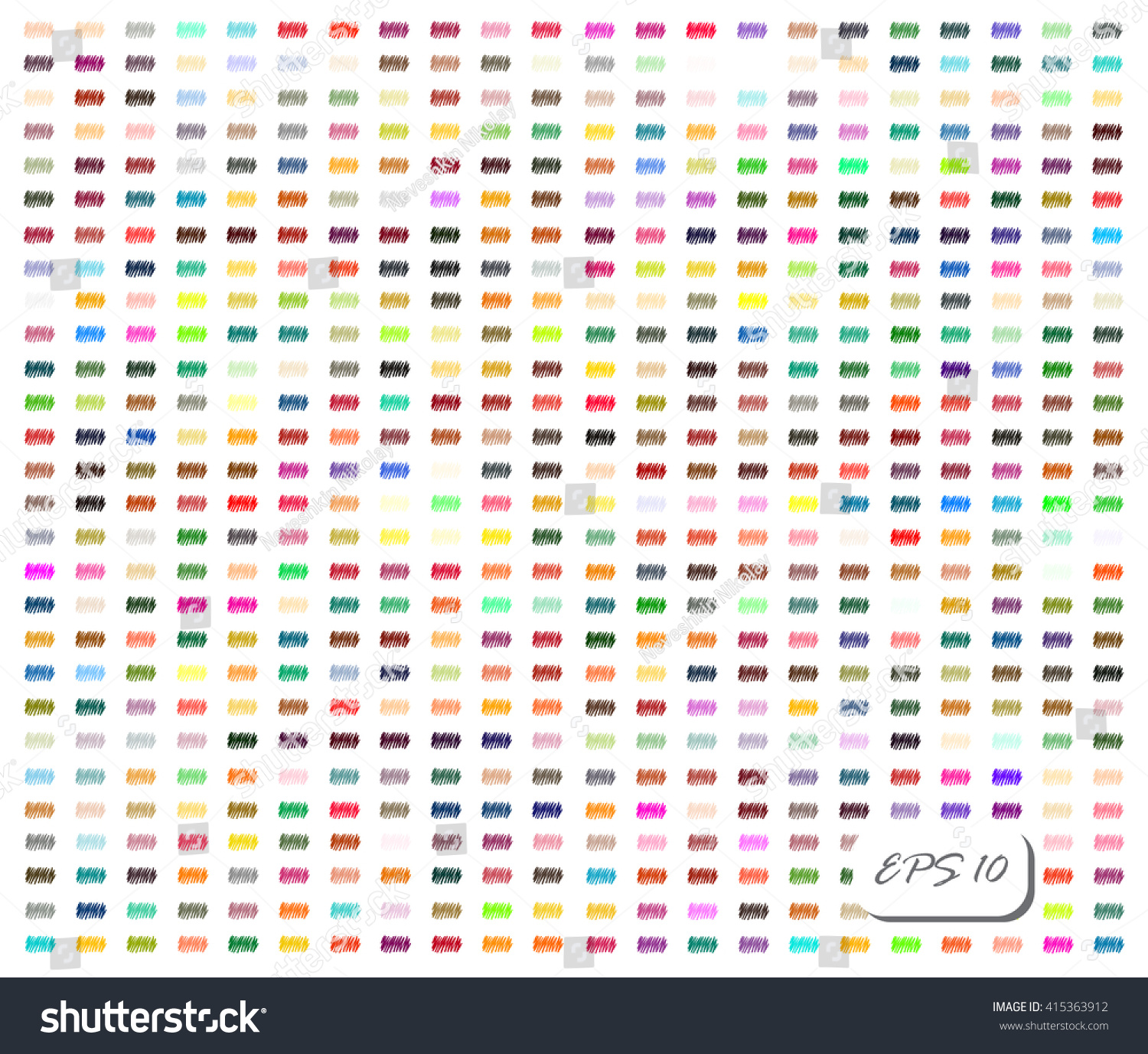 Color Palette Vector Background Stock Vector (Royalty Free) 415363912 ...