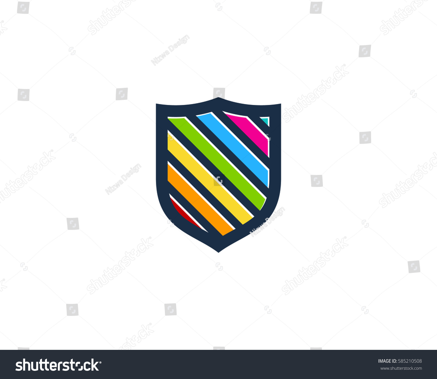 70 Heraldic or rainbow shield Images, Stock Photos & Vectors | Shutterstock