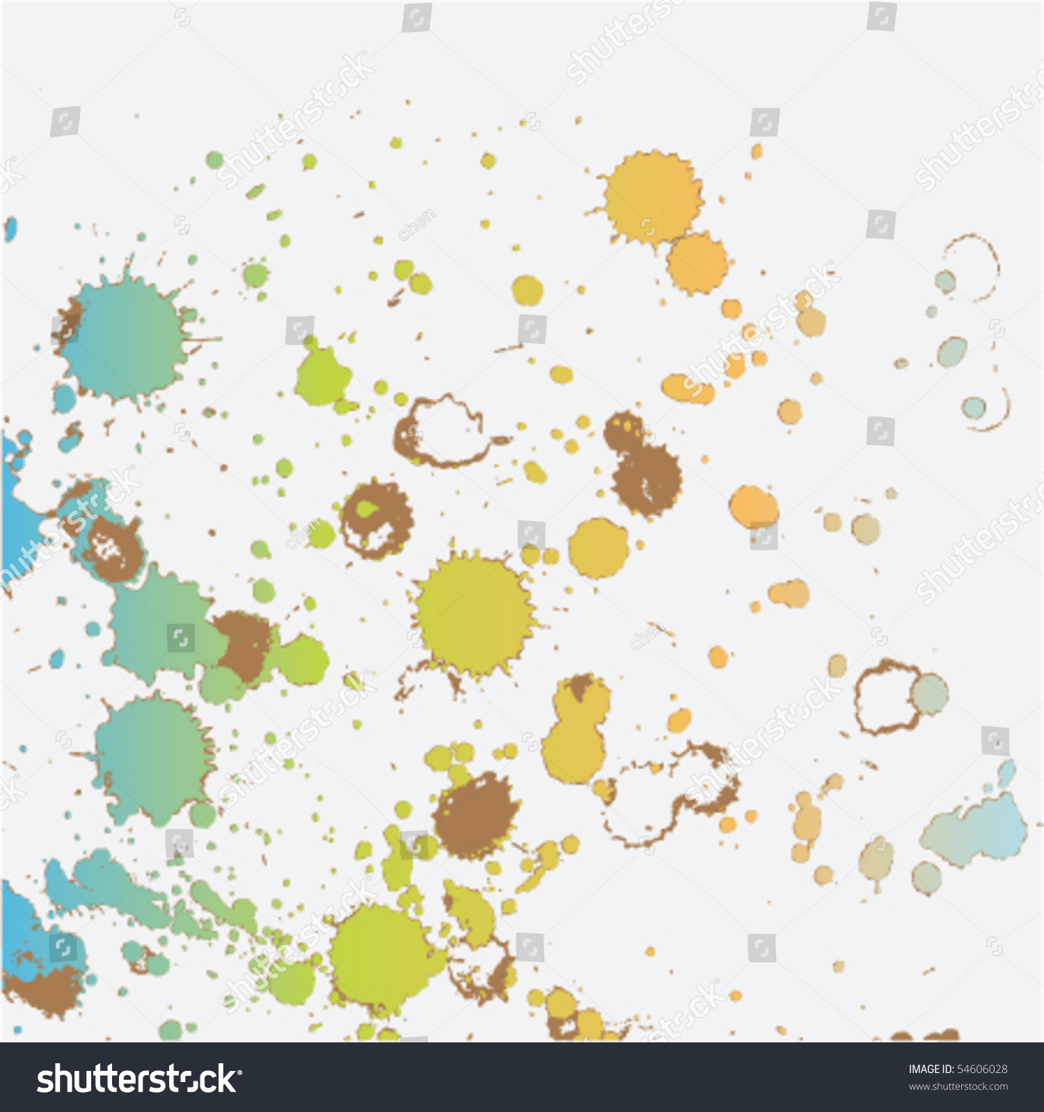 Color Splash Design Stock Vector (Royalty Free) 54606028 | Shutterstock