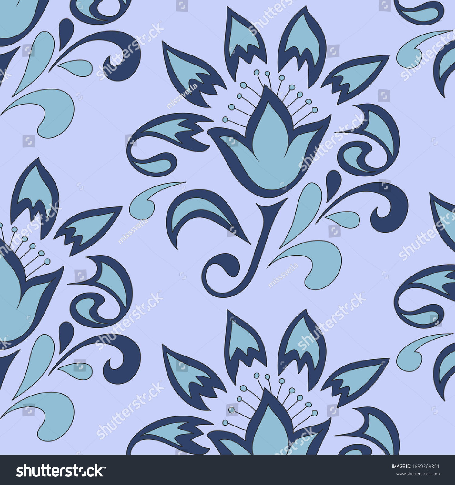 Color Vector Drawing Patterns Stock Vector (Royalty Free) 1839368851 ...
