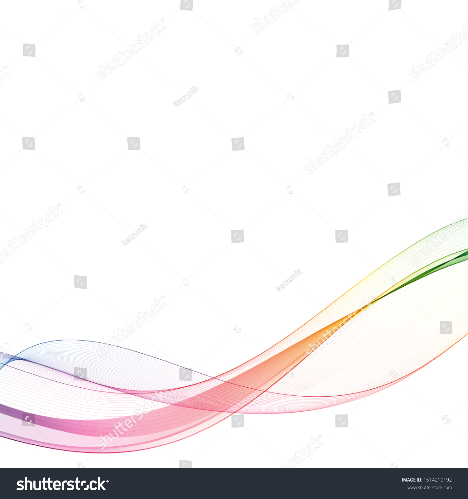 Color Wave Background Abstract Wavy Design Stock Vector (Royalty Free ...