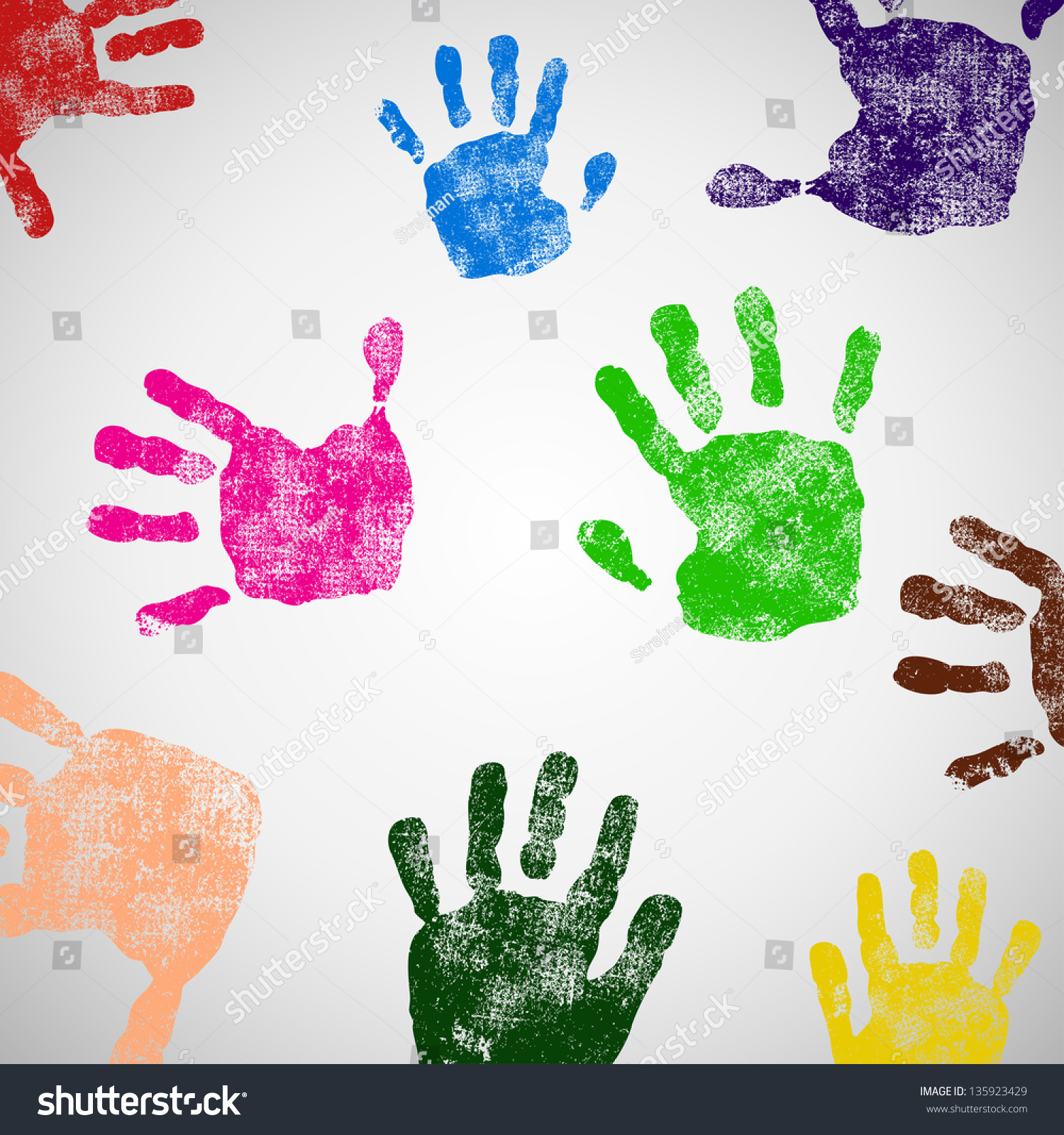7,906 Hands stamp wall Images, Stock Photos & Vectors | Shutterstock